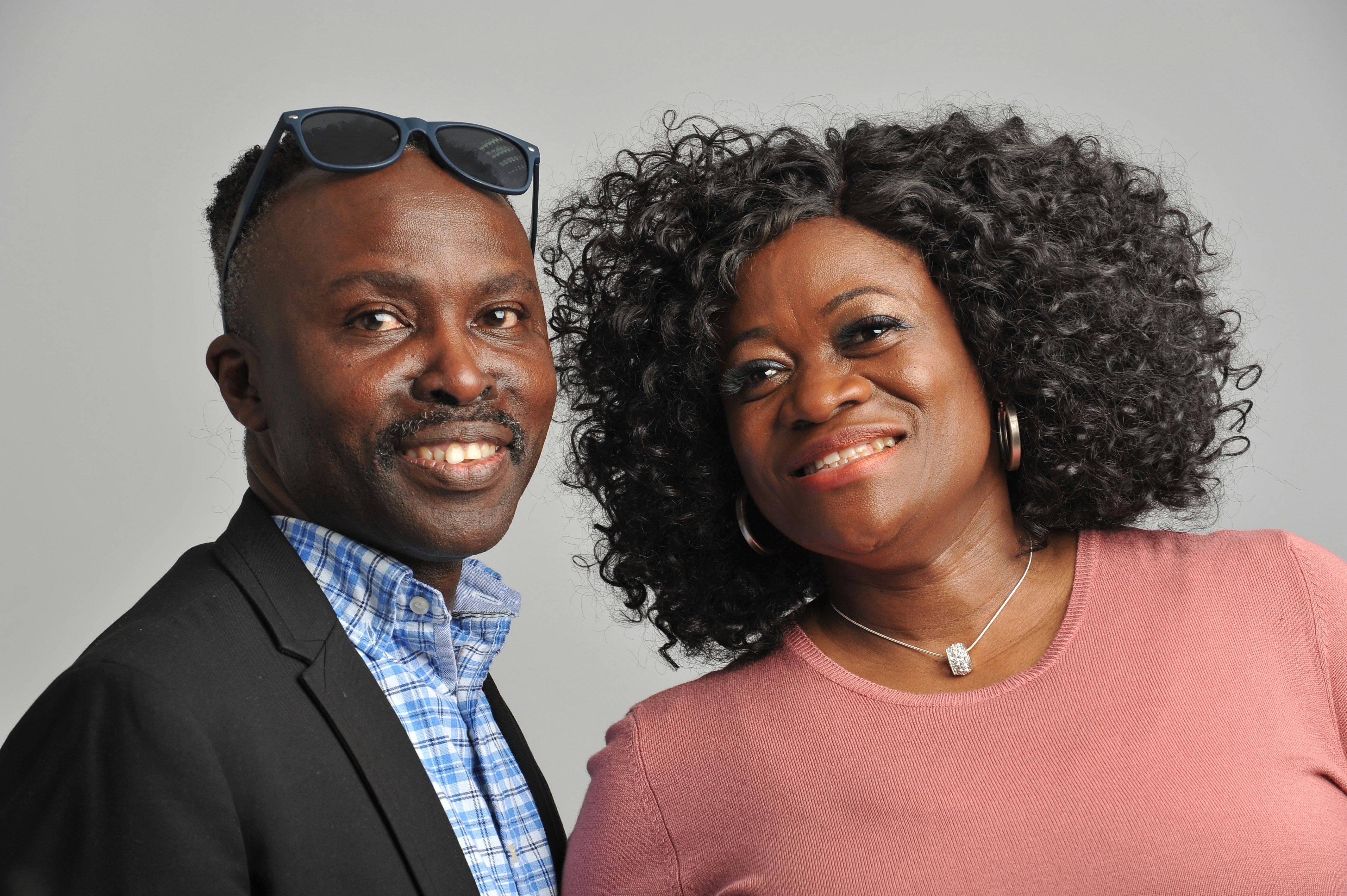 Woman and man smiling inside well-lit room photo – Free Human Image on ...