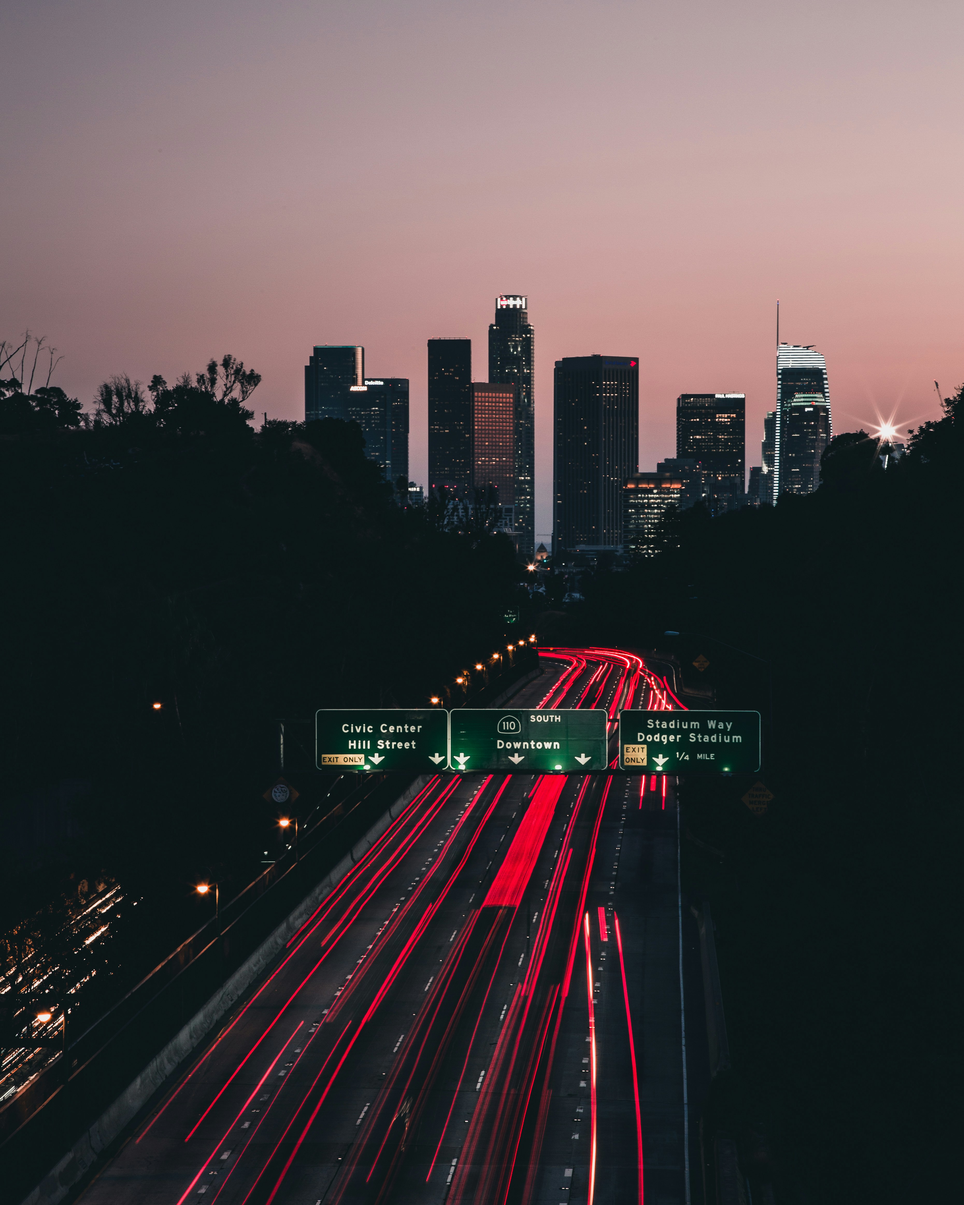 Highway at night photo – Free Dtla overpass Image on Unsplash