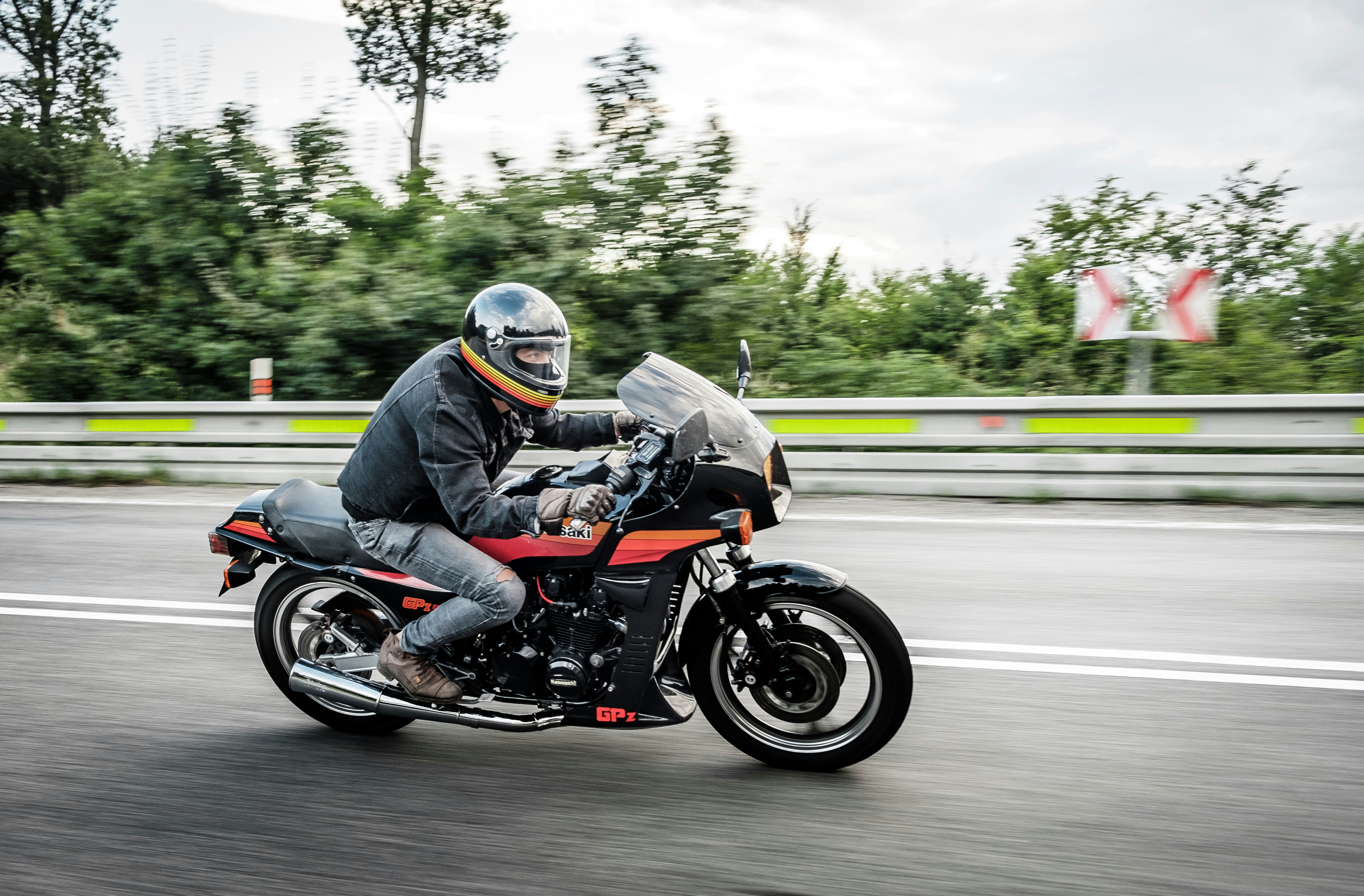 Shallow focus photo of person riding sports motorcycle photo – Free ...