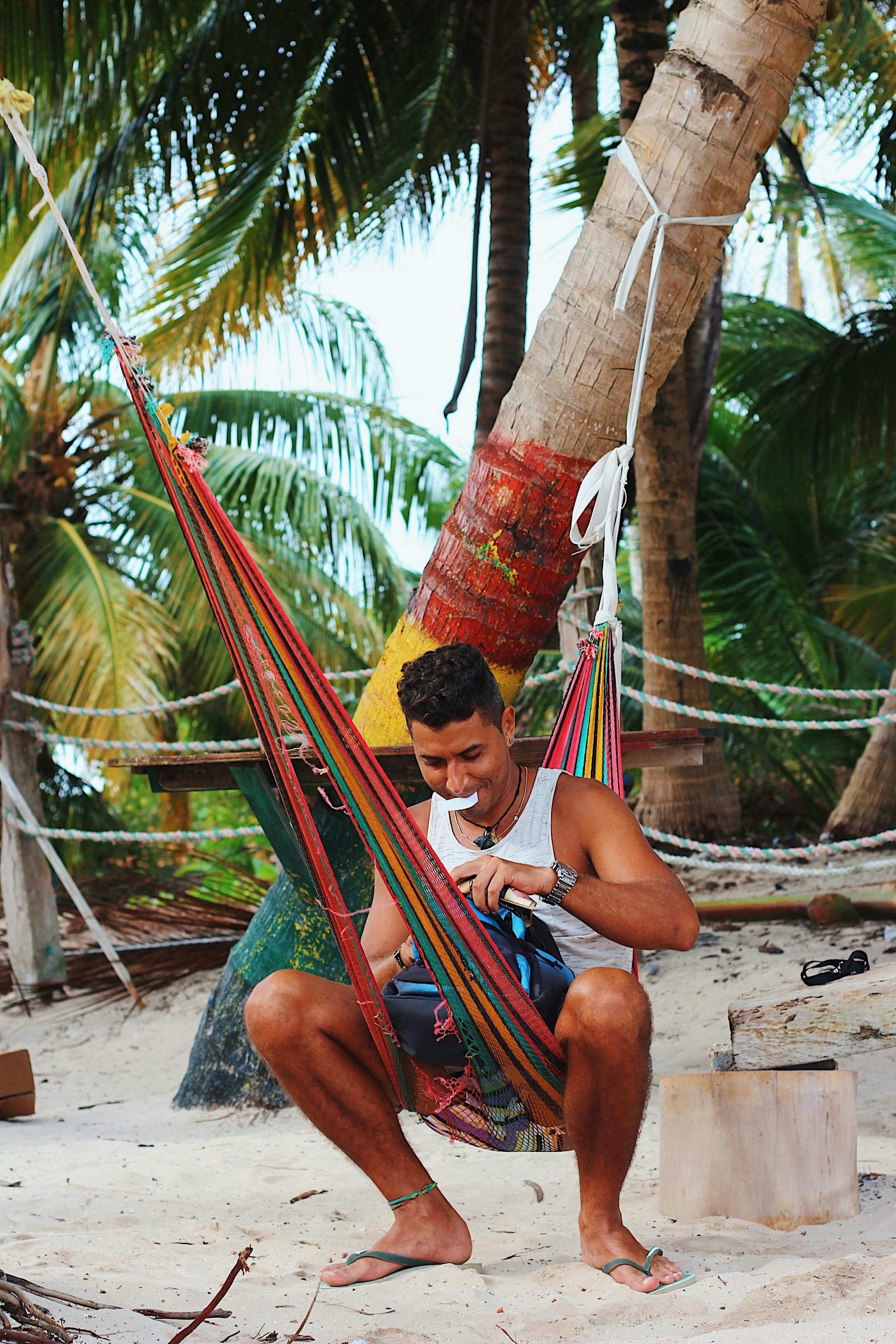 Hammock Pause Under Tropical Canopy