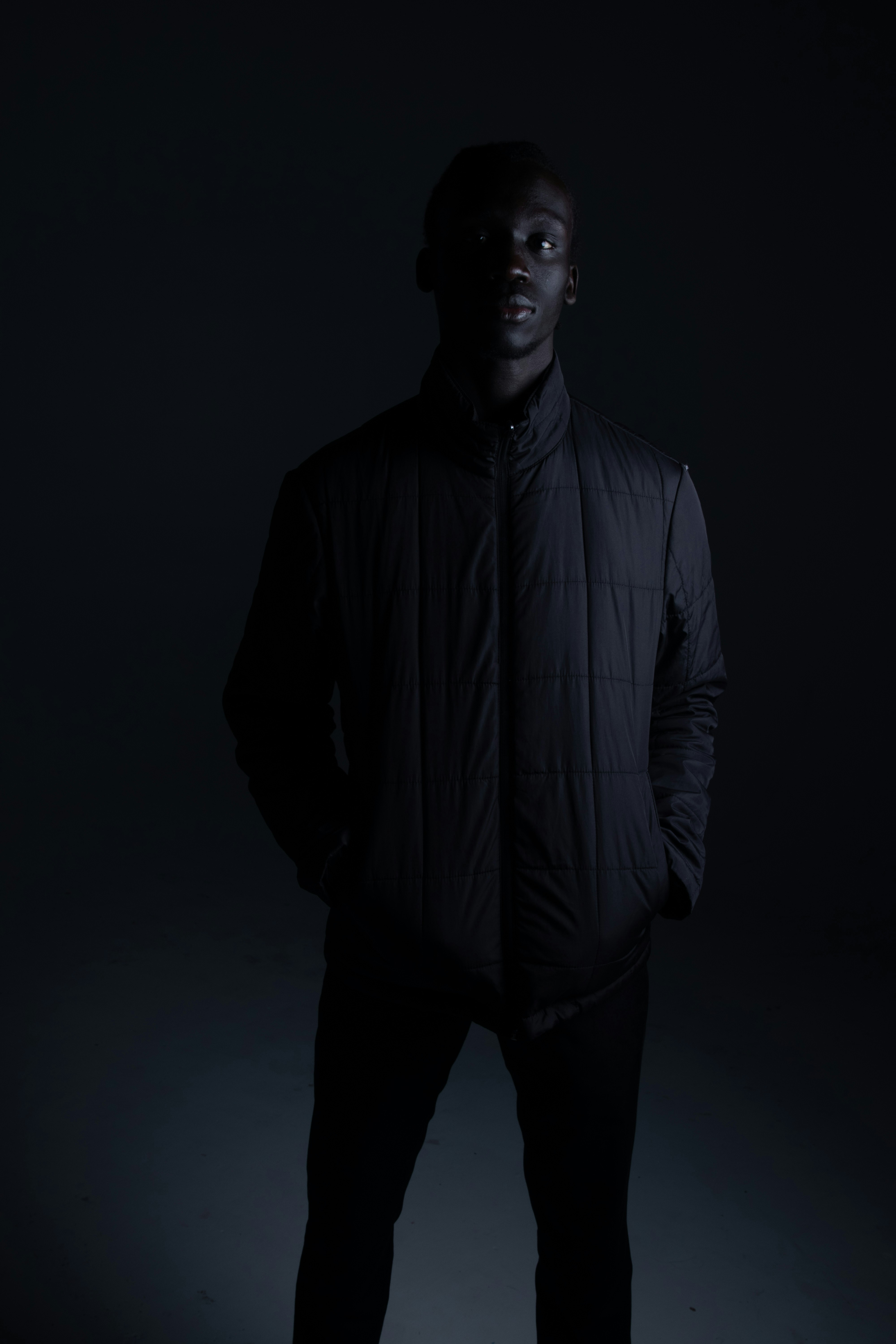 Man standing in dark room photo – Free Black Image on Unsplash