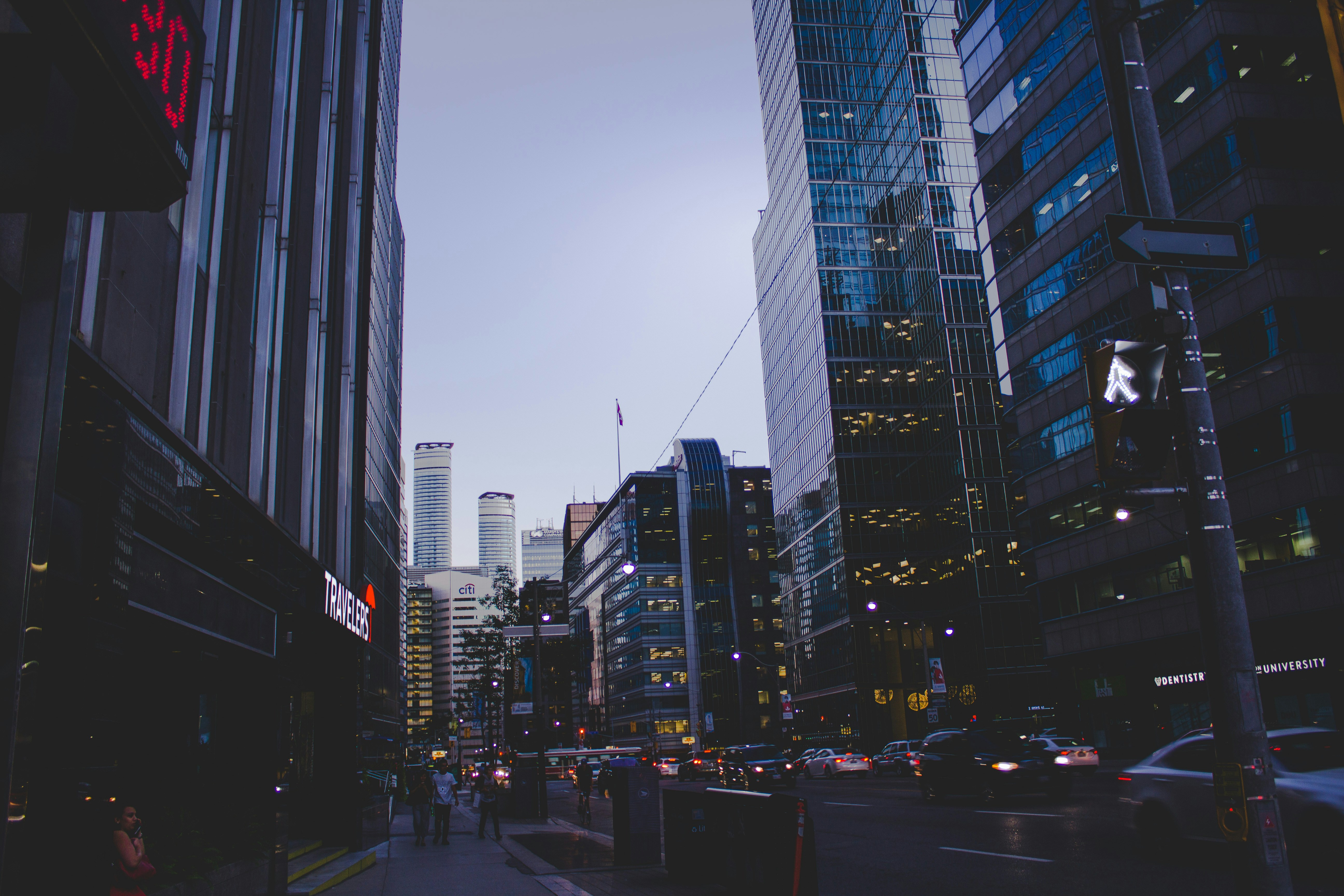 People walking around buildings photo – Free Toronto Image on Unsplash