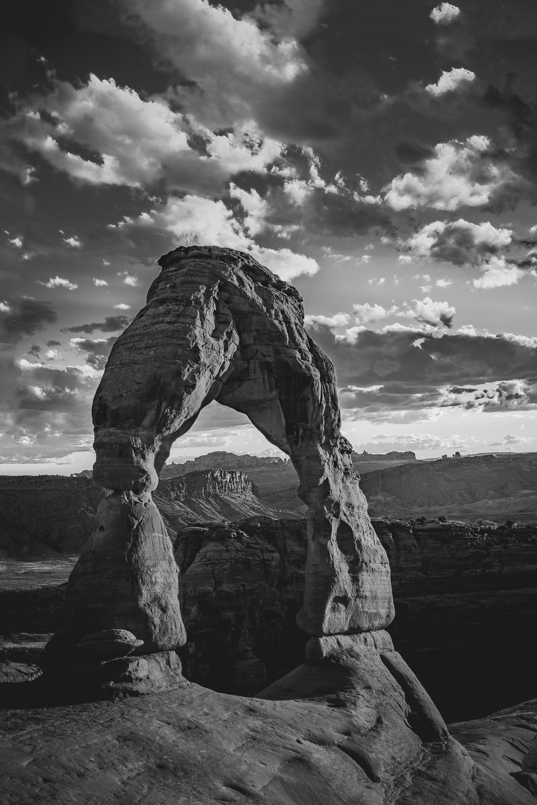 Grayscale photo of rock formation photo – Free Grey Image on Unsplash