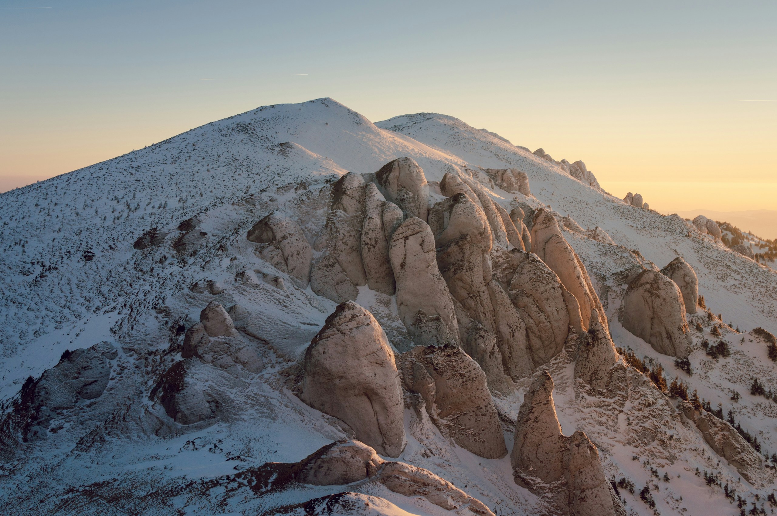 Big rock formations covered with snow photo – Free Nature Image on Unsplash