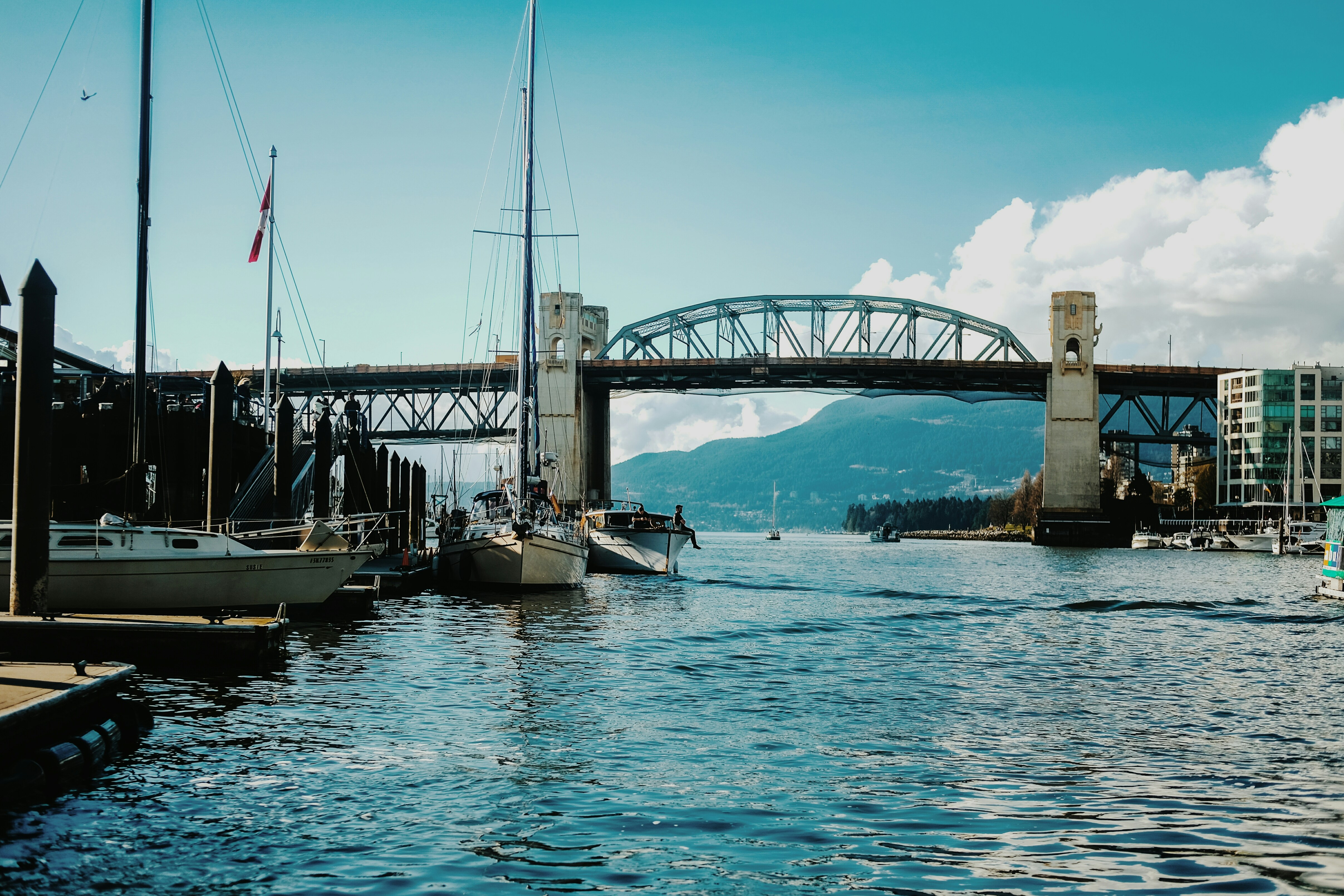 Marina Ballet: Sails, Steel and Sunlit Water
