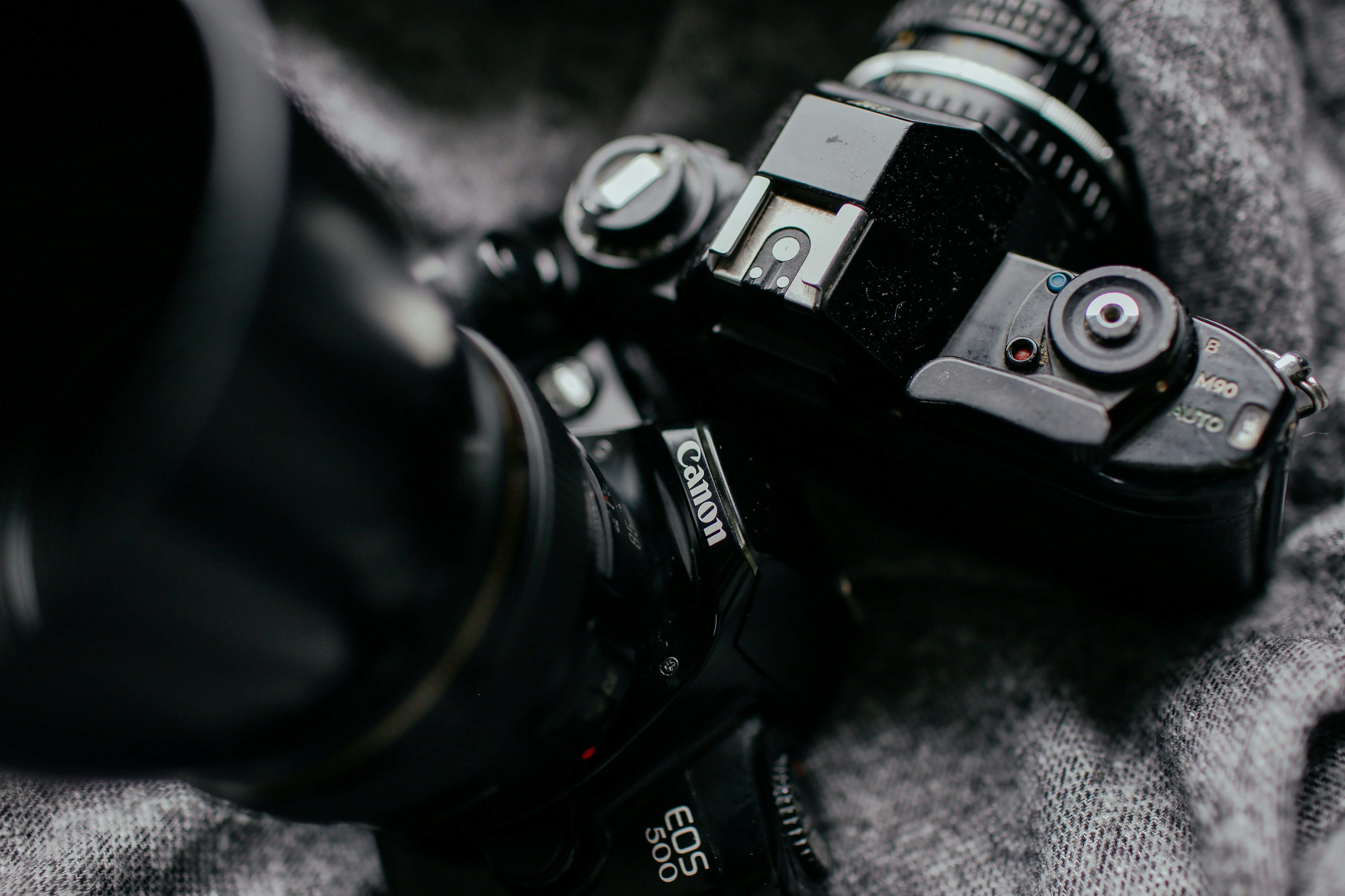 Focus photography of two DSLR cameras photo – Free Camera Image on Unsplash