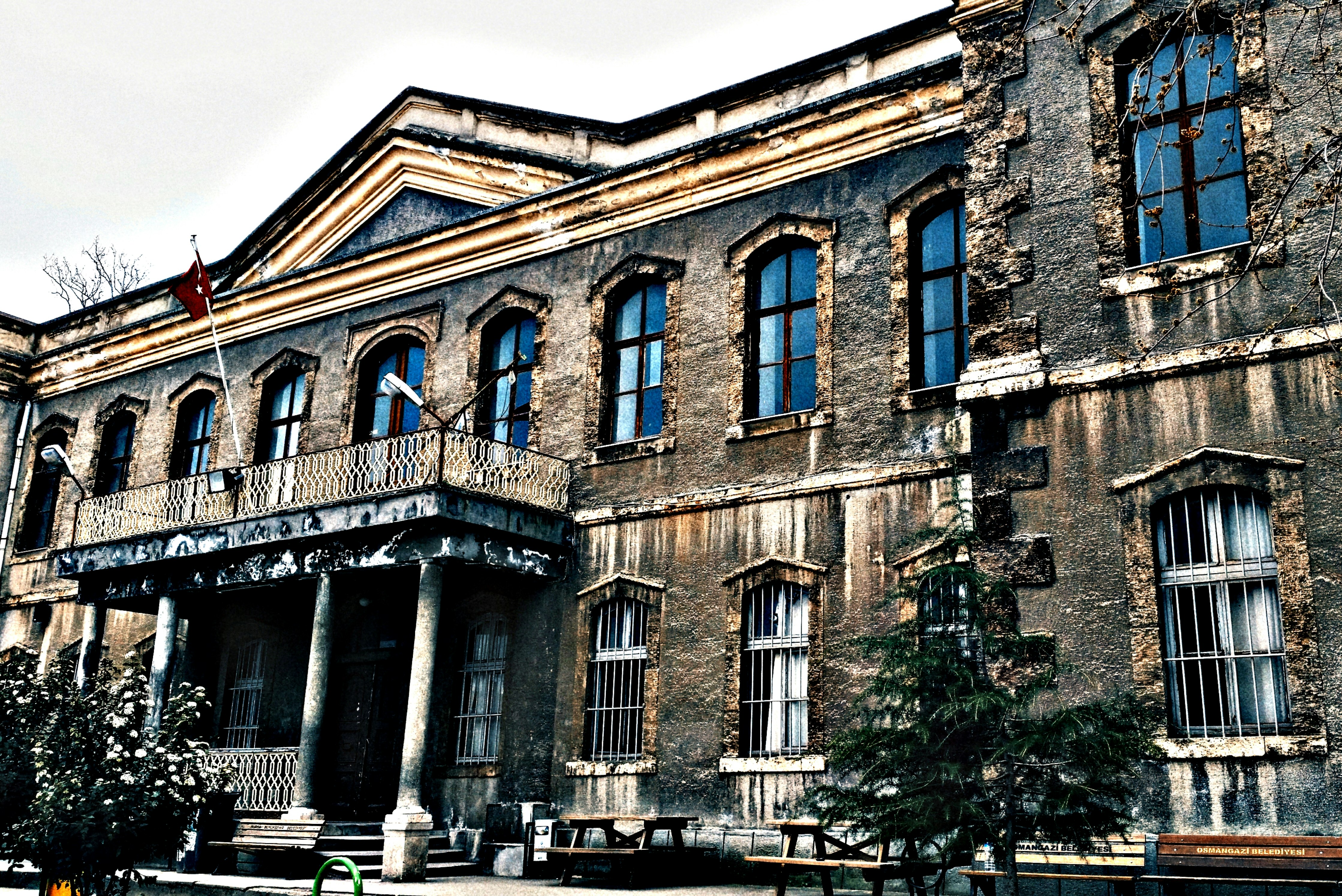 Historic Facade Under Winter's EmbraceMuhammed Kara