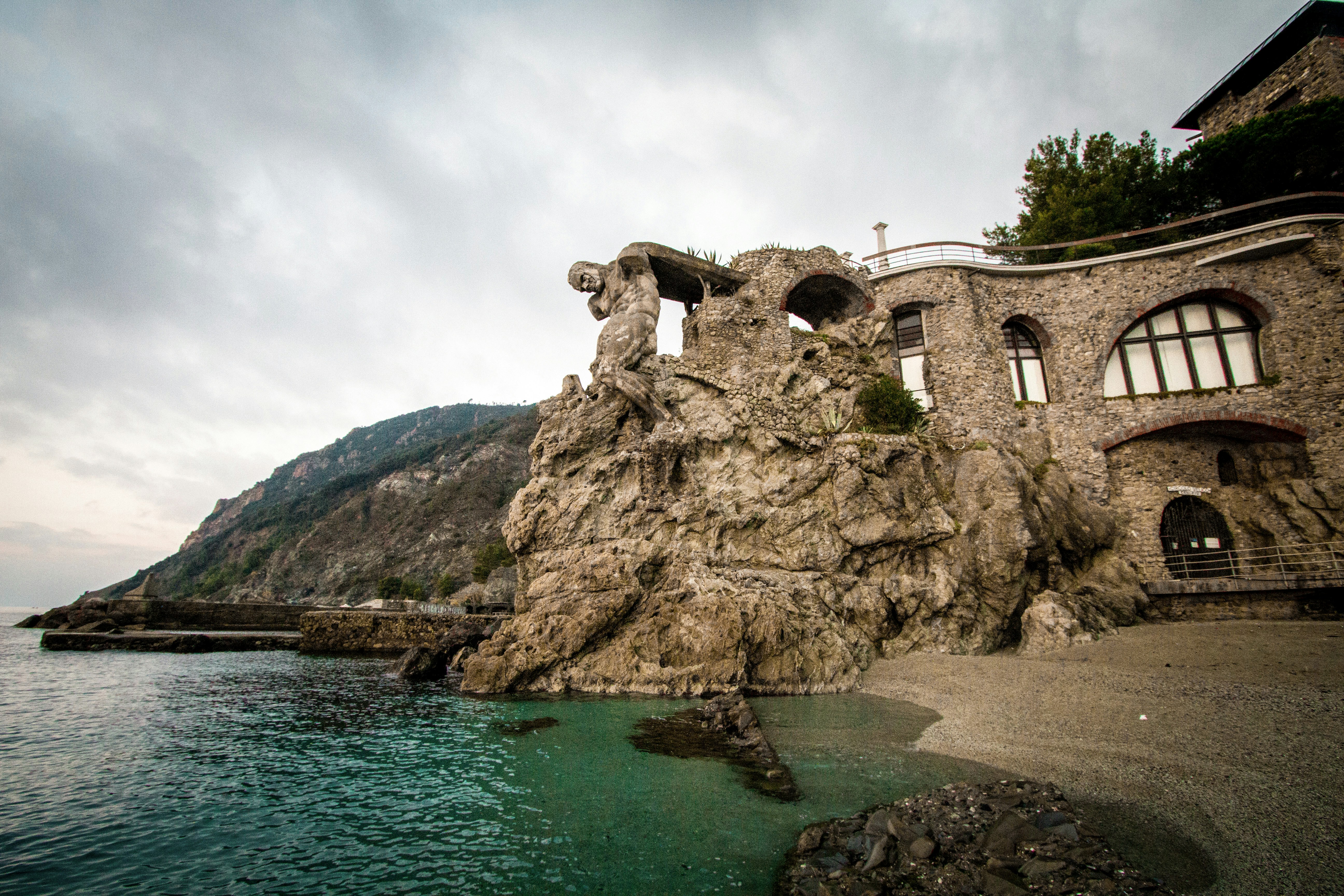 The coast of Cinque Terre