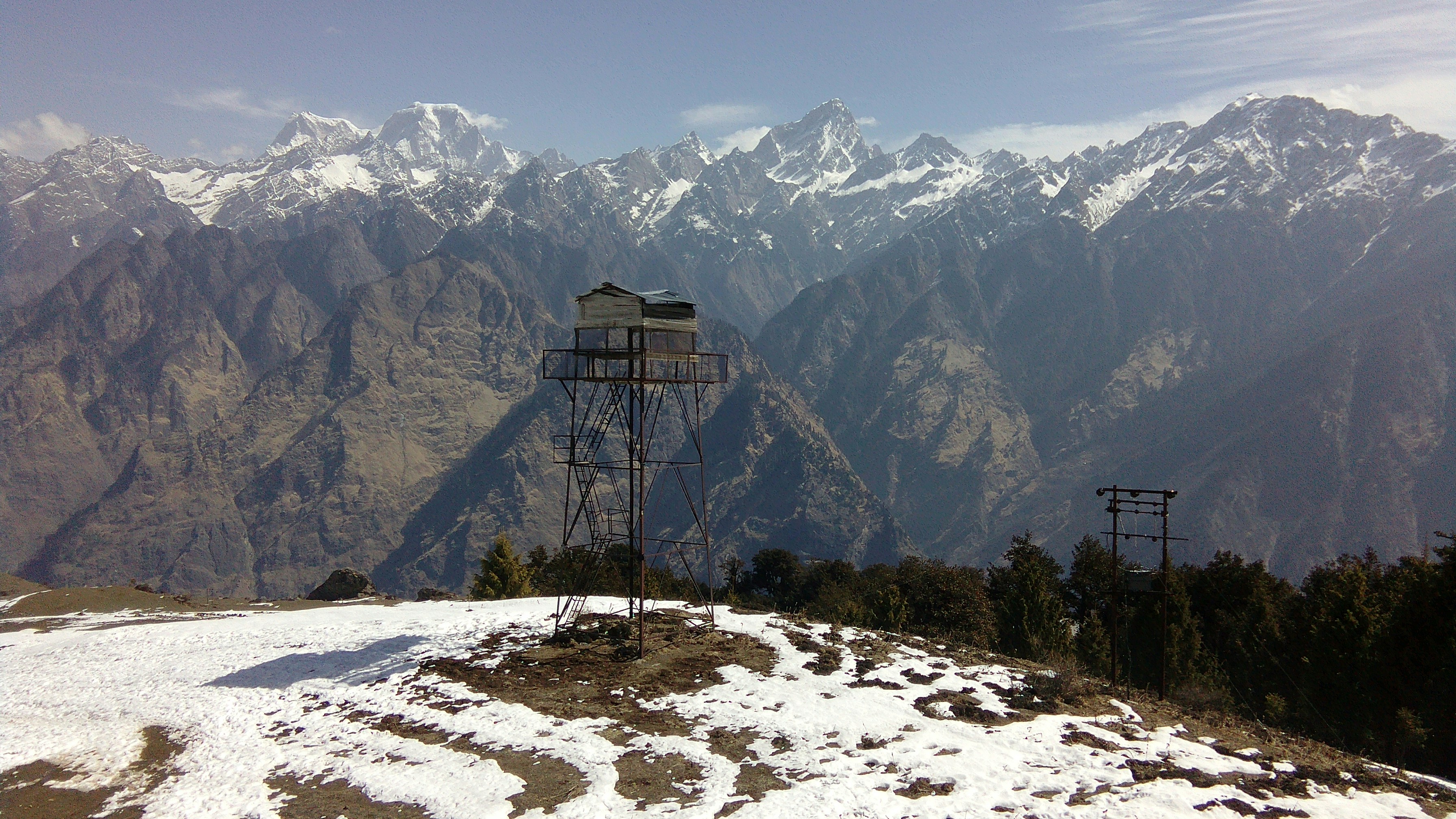 Snow-Kissed Peaks of Auli
