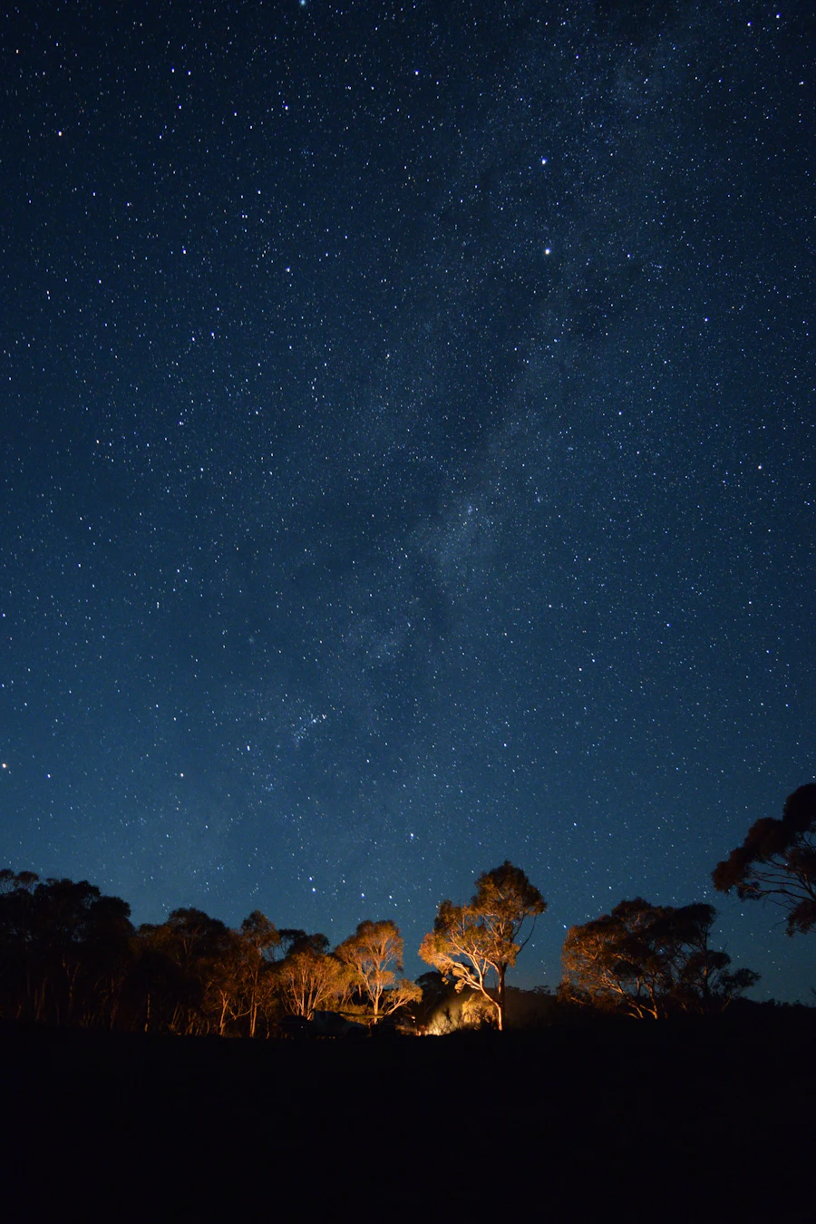 Camping under the stars | milky way wallpaper