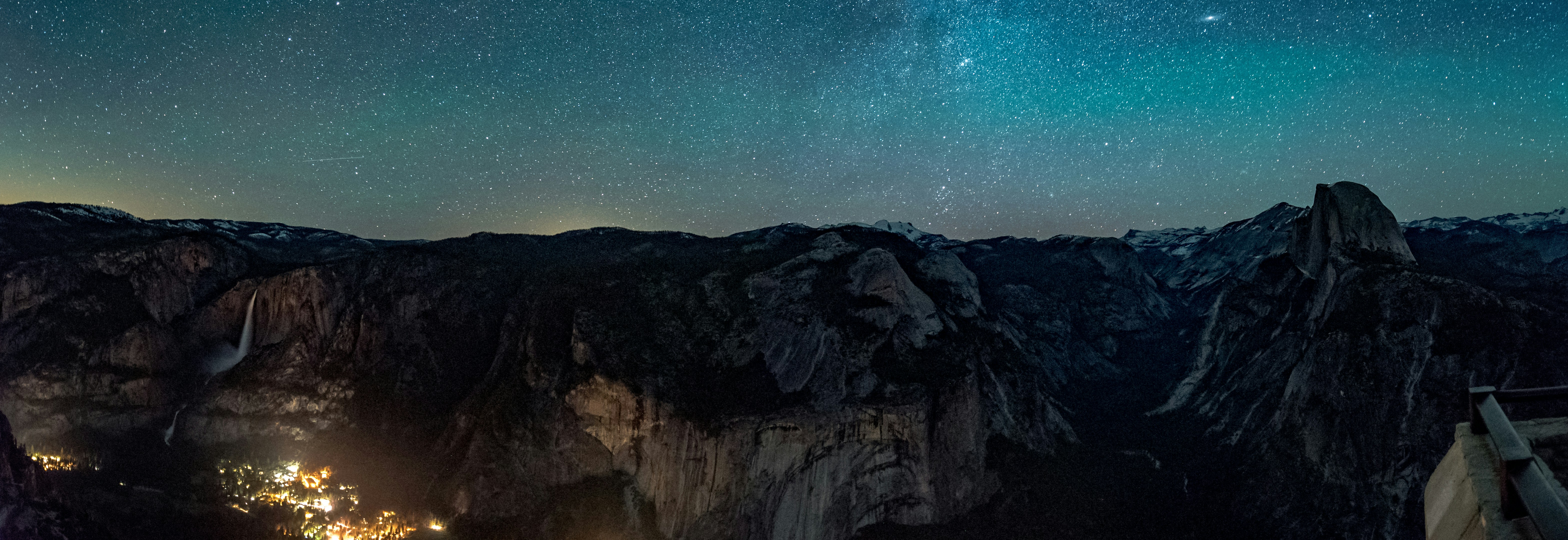 Celestial Symphony Over Yosemite's Majesty