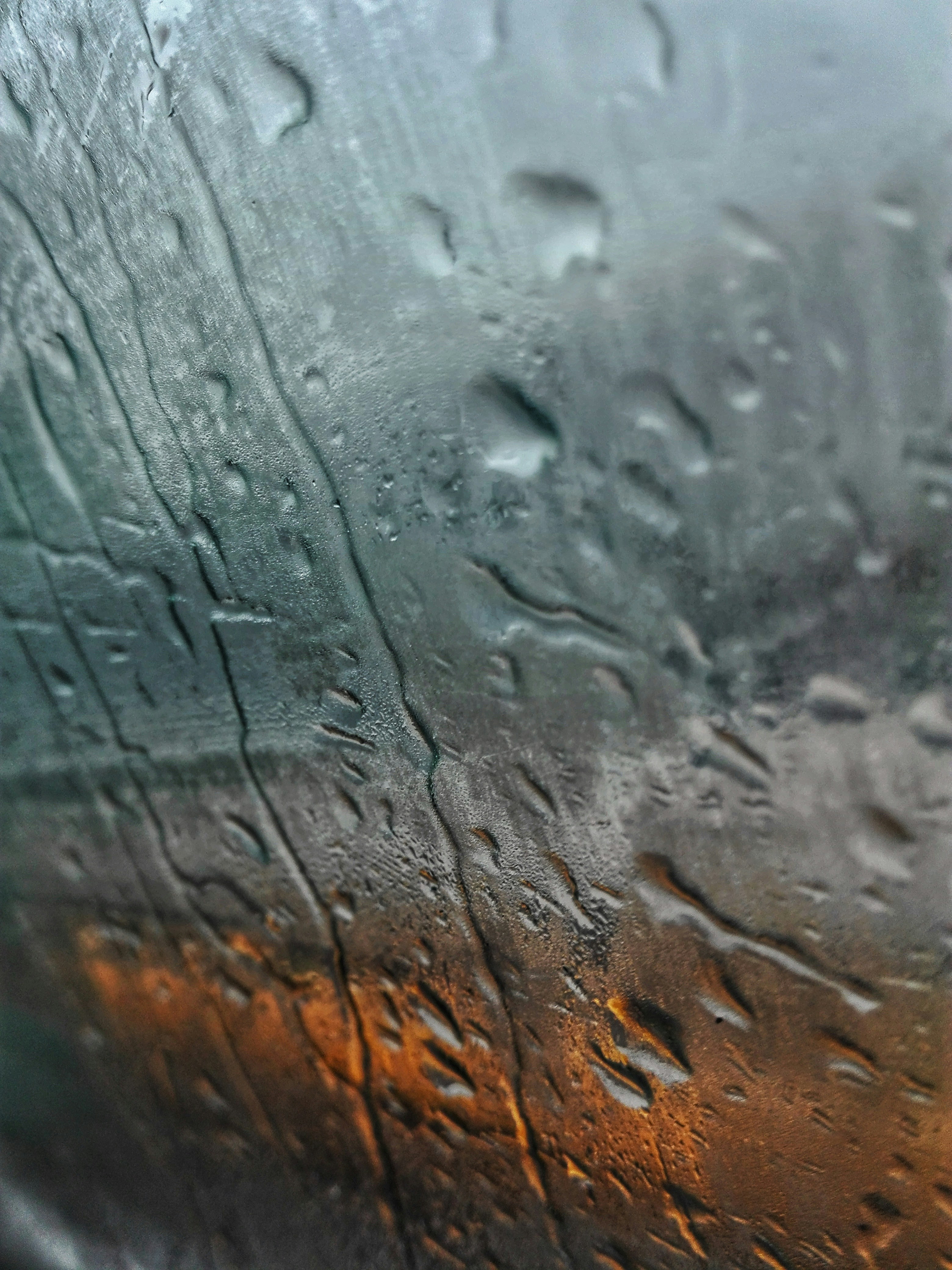 Close-up photography of water on clear glass photo – Free Rain Image on ...