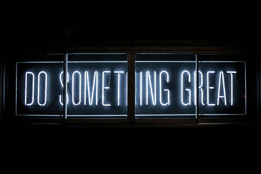 Do Something Great | Do Something Great neon sign