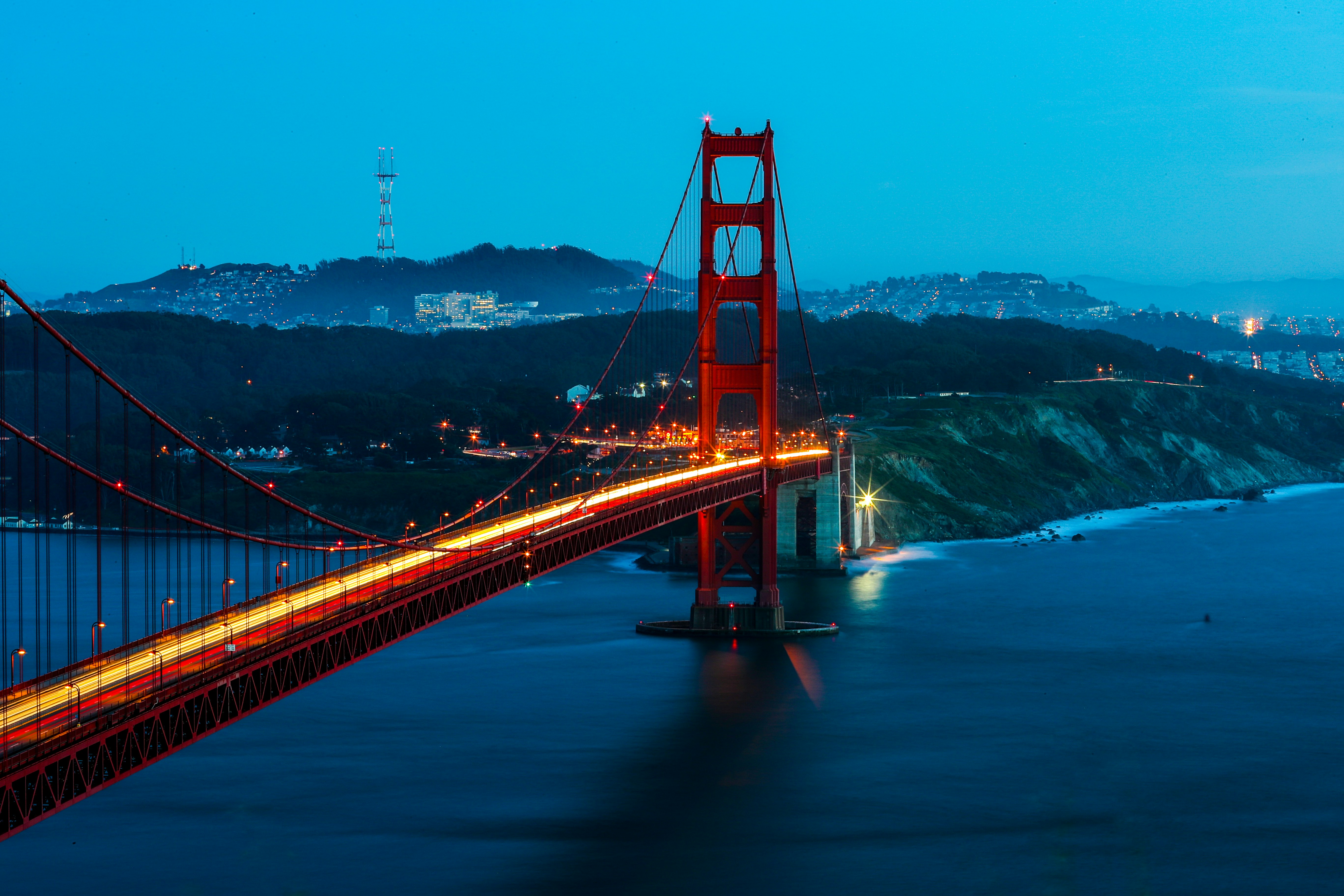 Top view of San Francisco bridge photo – Free Golden gate bridge Image ...