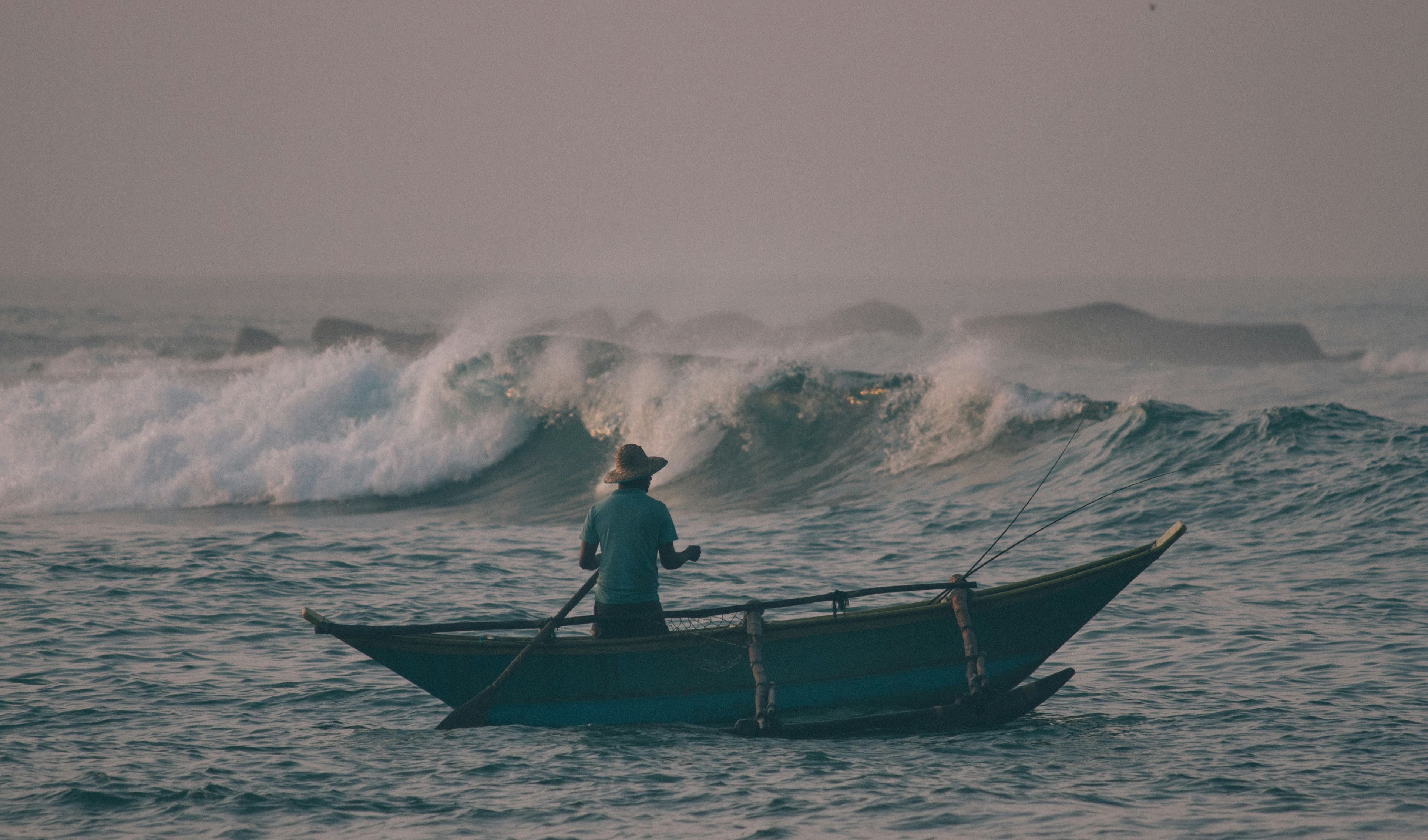 Catch of the Day | man on boat during daytime