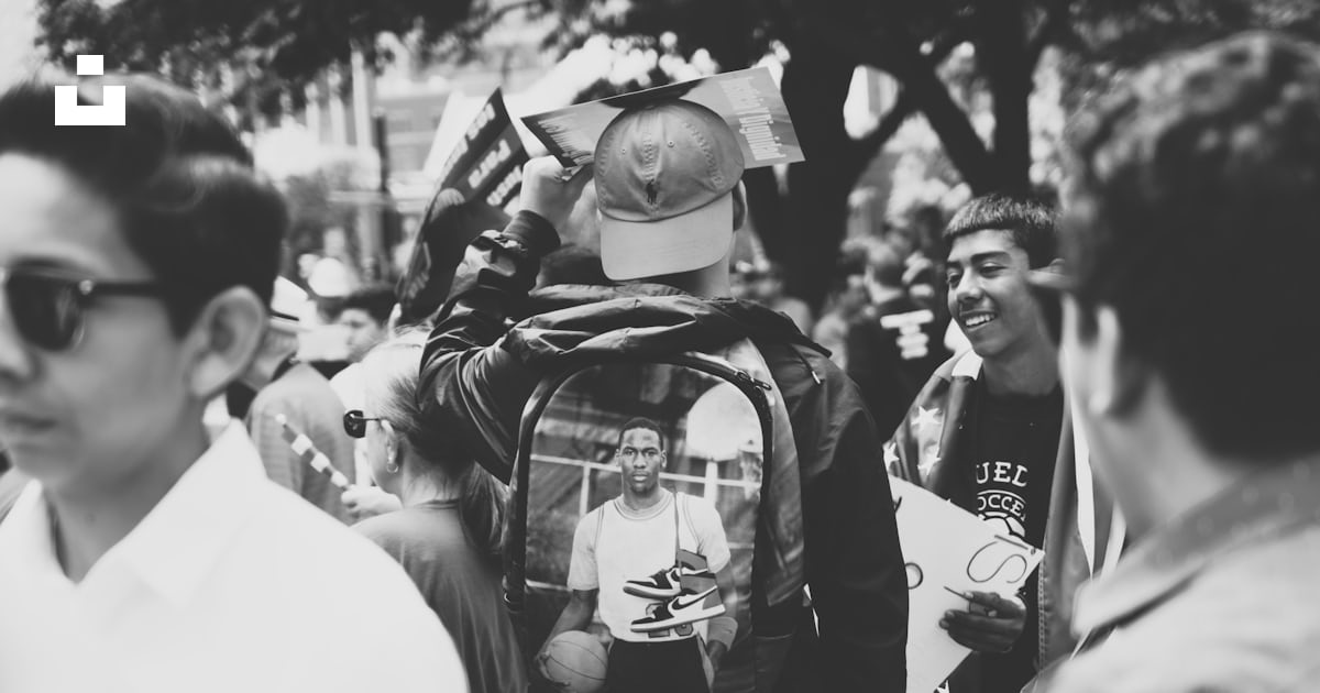 Man Wearing Backpack Near People Photo Free Crowd Image On Unsplash