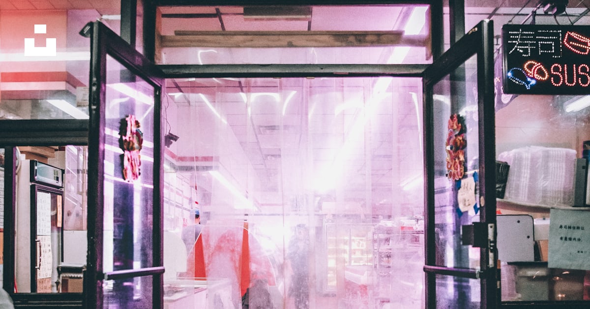 Black Framed Glass Door Open Photo Free New York Image On Unsplash