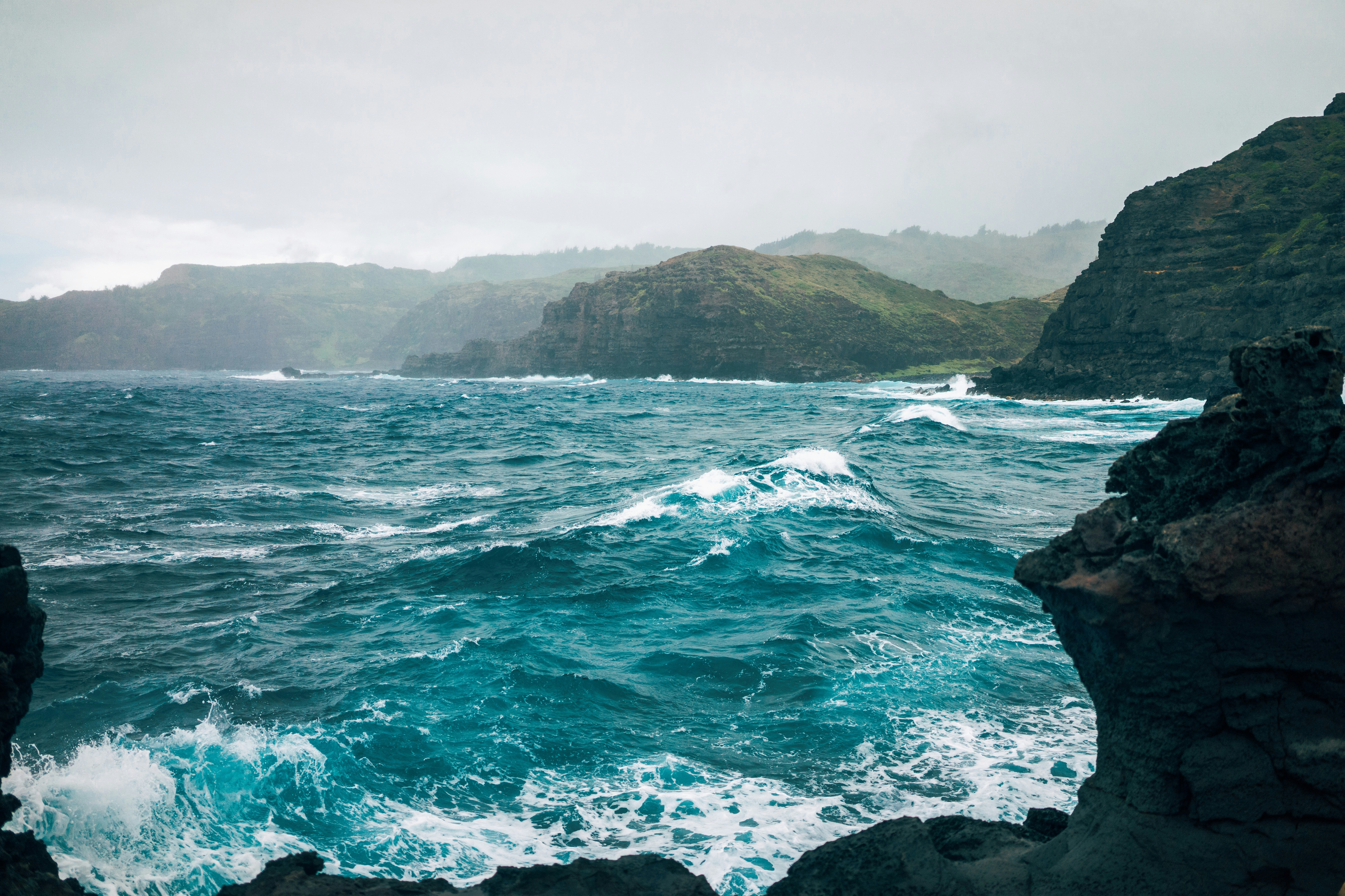 Ocean during daytime photo – Free Nakalele point lighthouse Image on ...