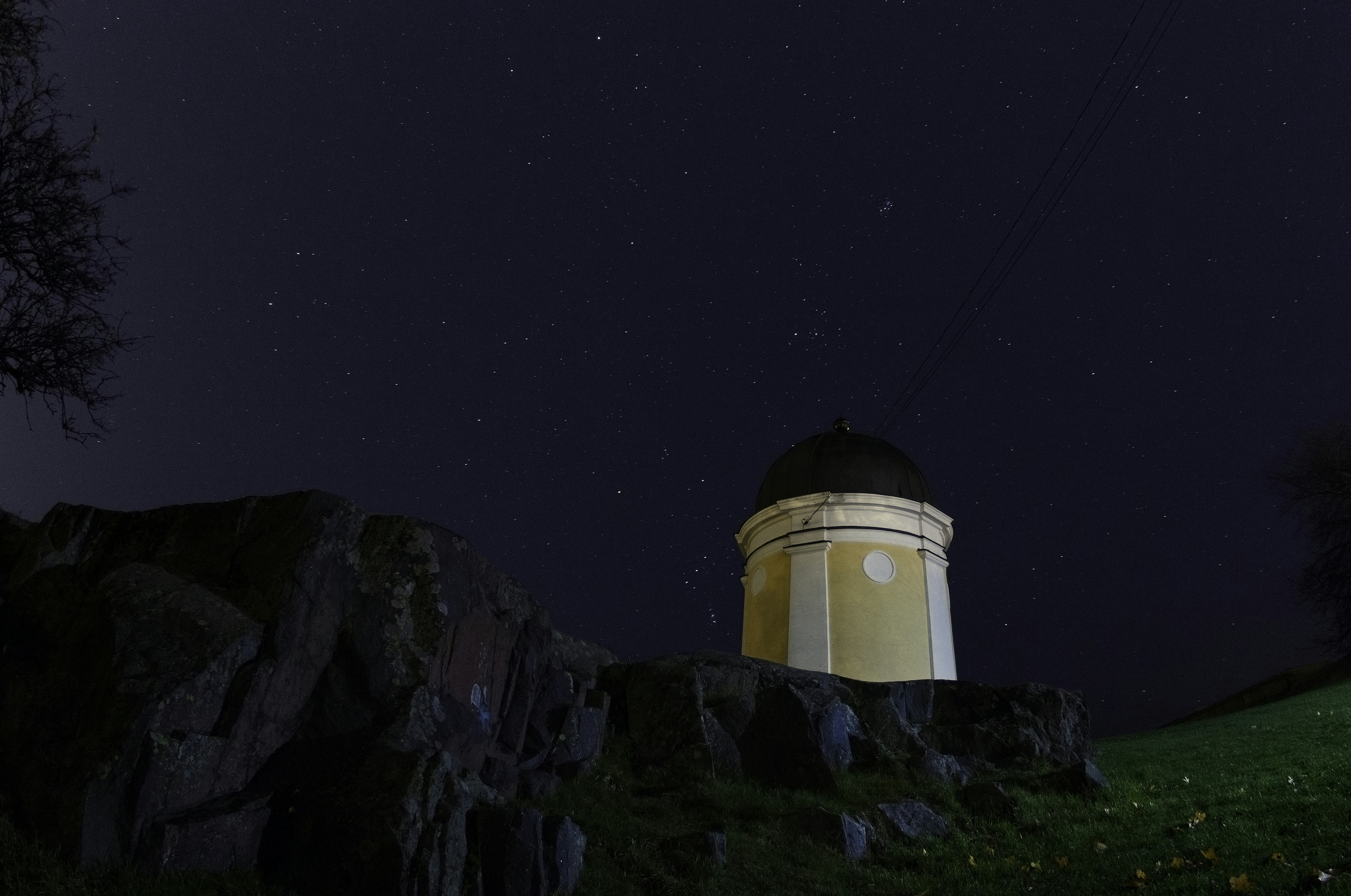 Starlit Silence Over Helsinki Observatory