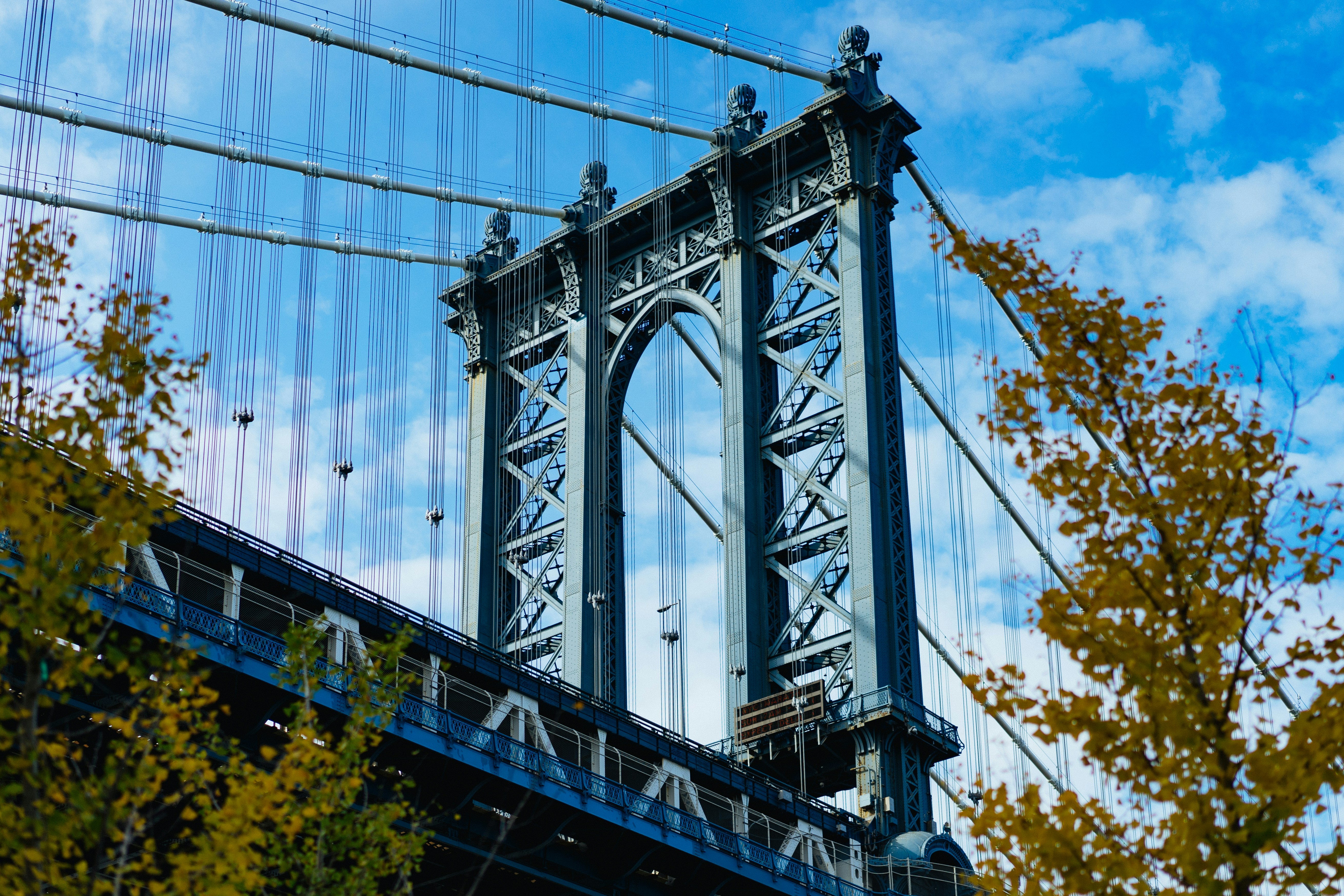 Low-angle photo of gray bridge during daytime photo – Free Manhattan ...