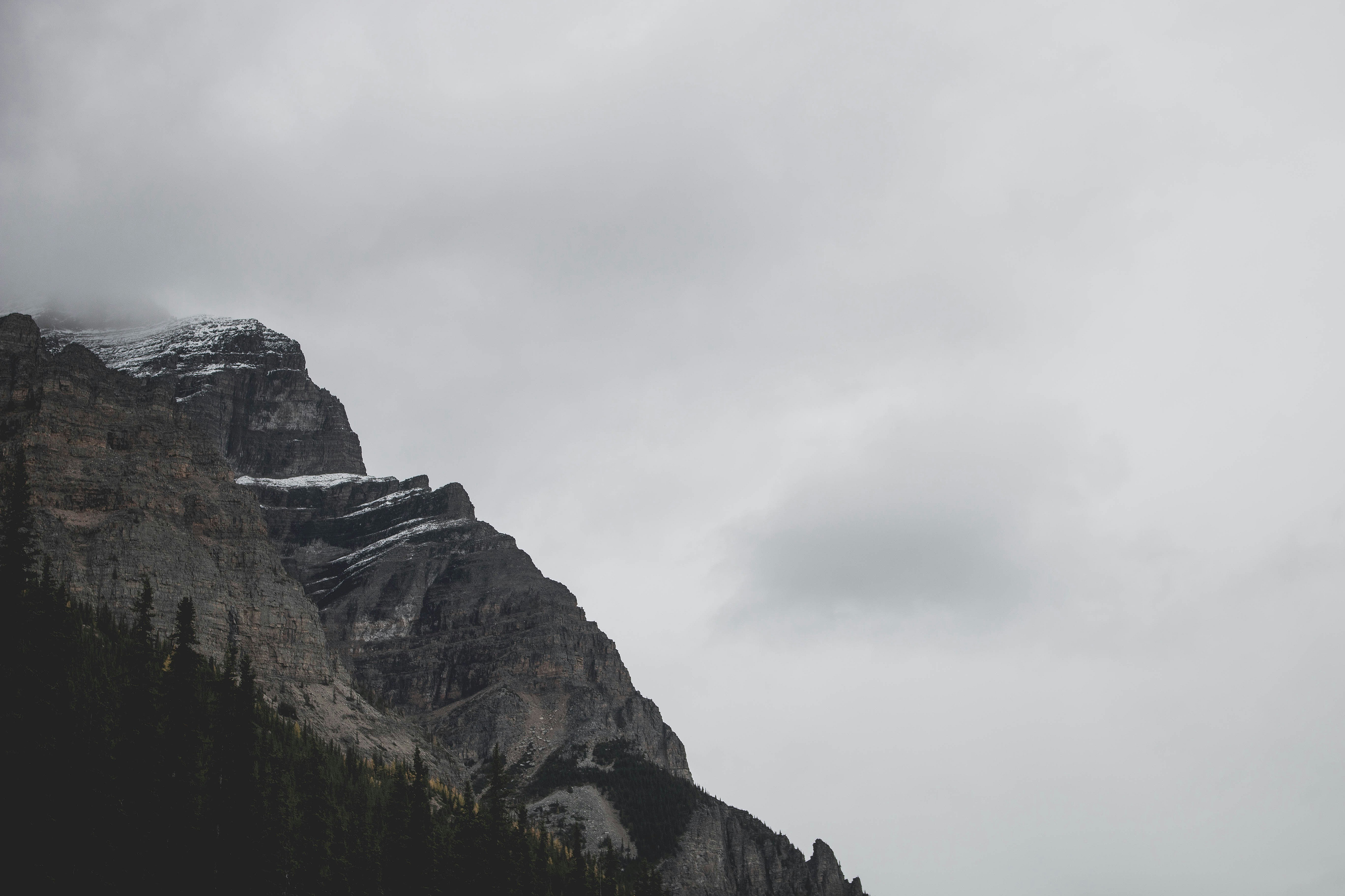 Finally got up to a peak in Lake Moraine, and waited out the first flurry of the season. Sometimes all you need to do is look up. Break the habit of keeping your head down and low.Alex Presa