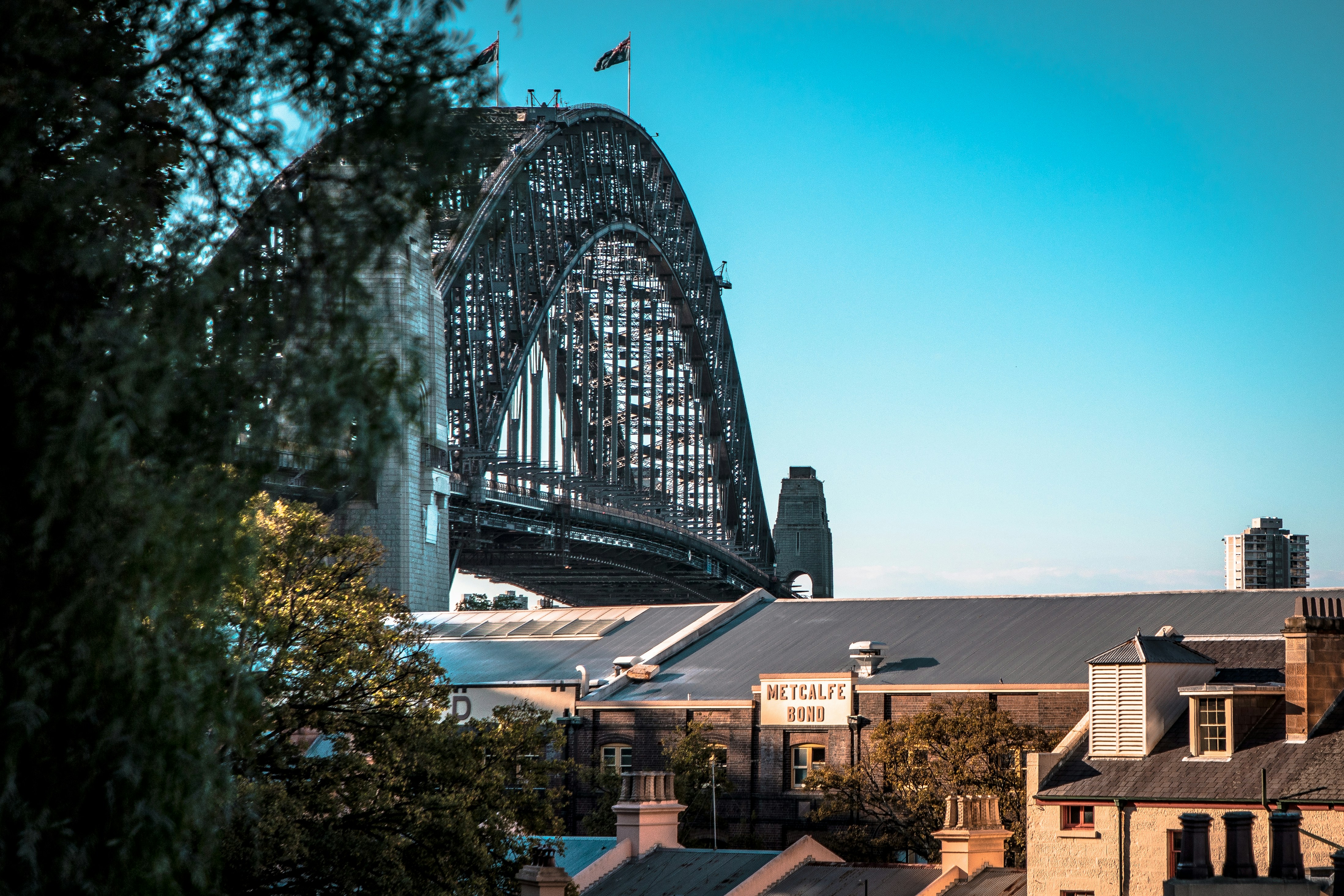 Shot from The Rocks, Sydney
