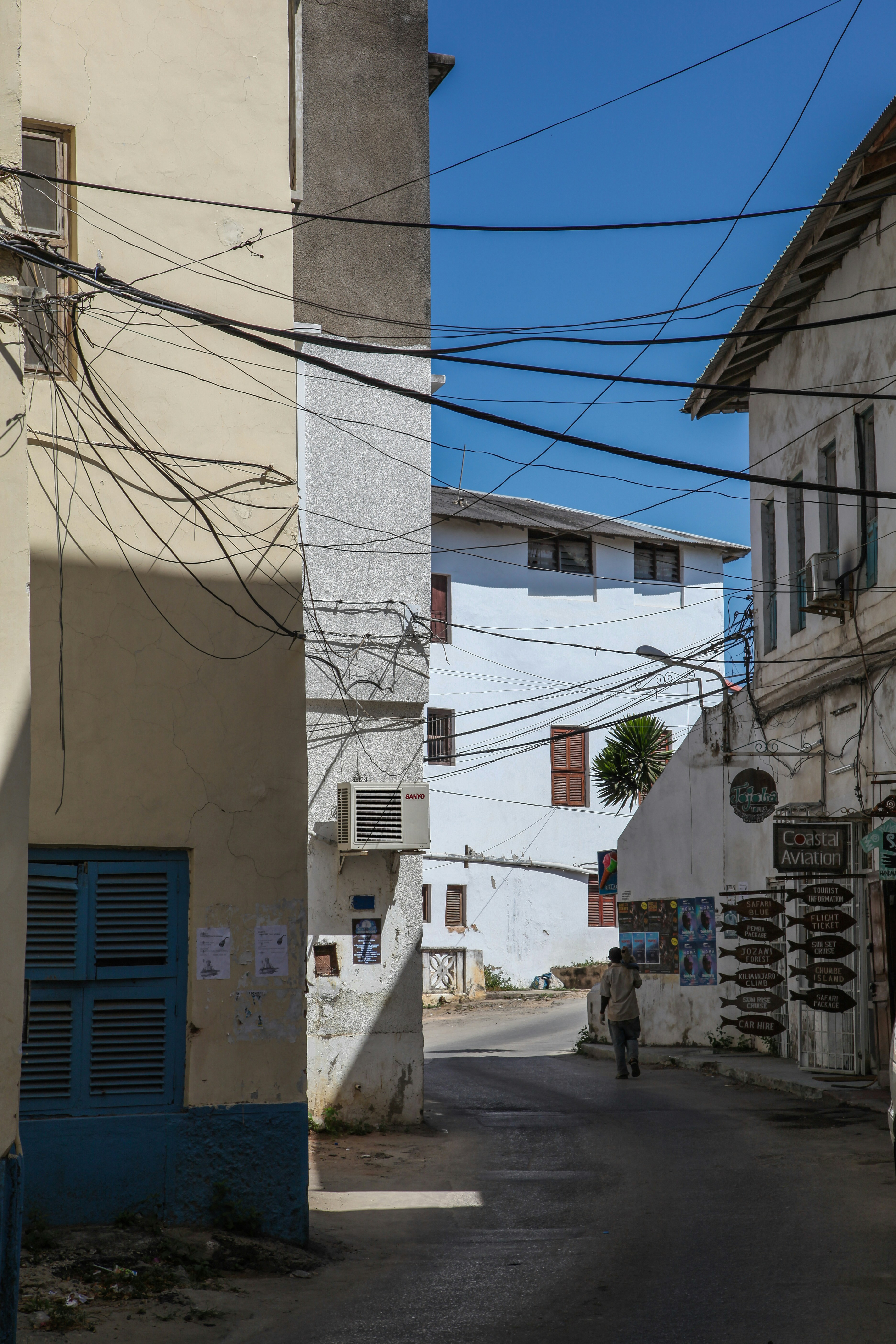 Streets of Stone Town, Zanzibar island (Tanzania)