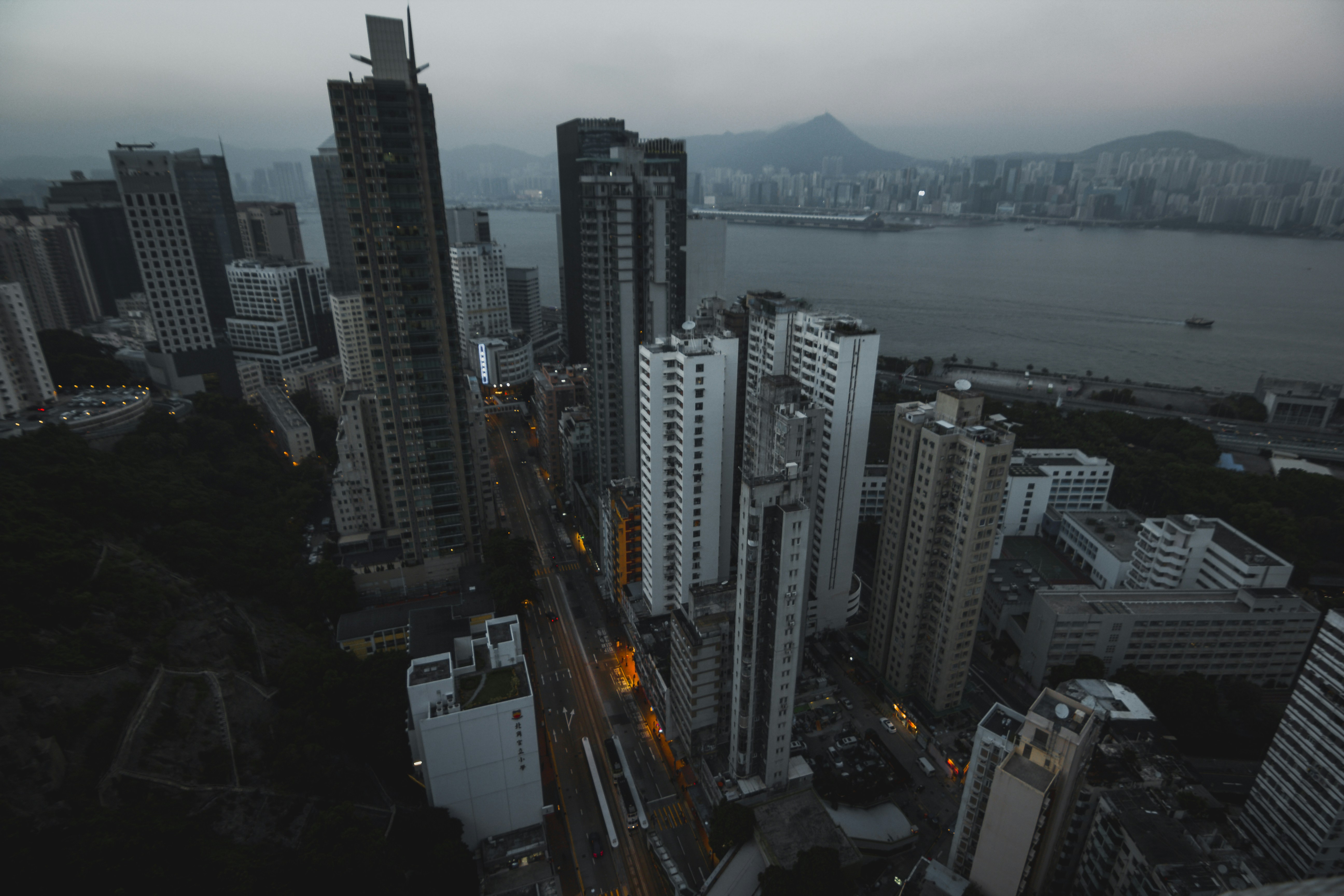 View Hong Kong | aerial photography of buildings