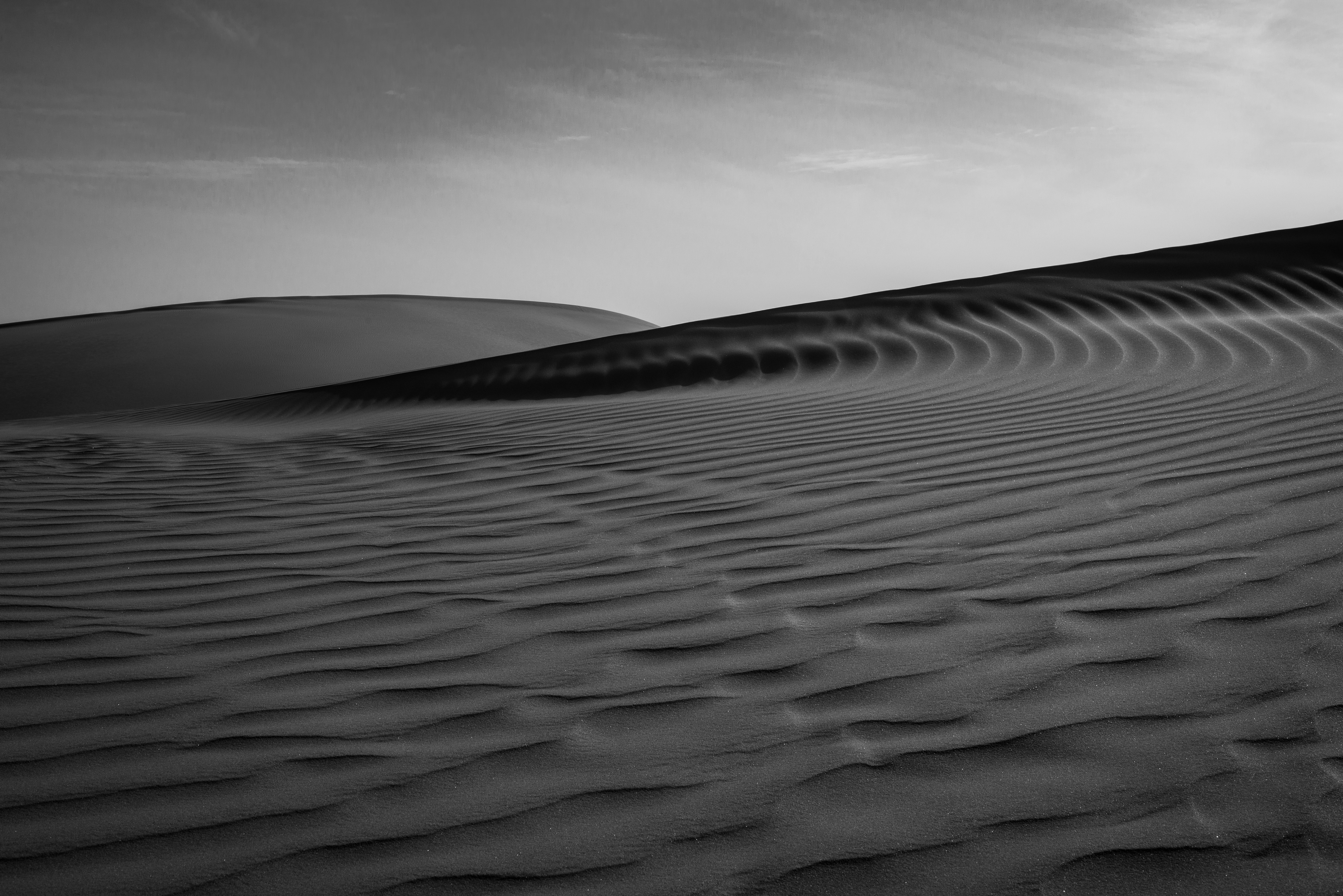 Photographie en niveaux de gris du sable photo – Image gratuite de Gris ...