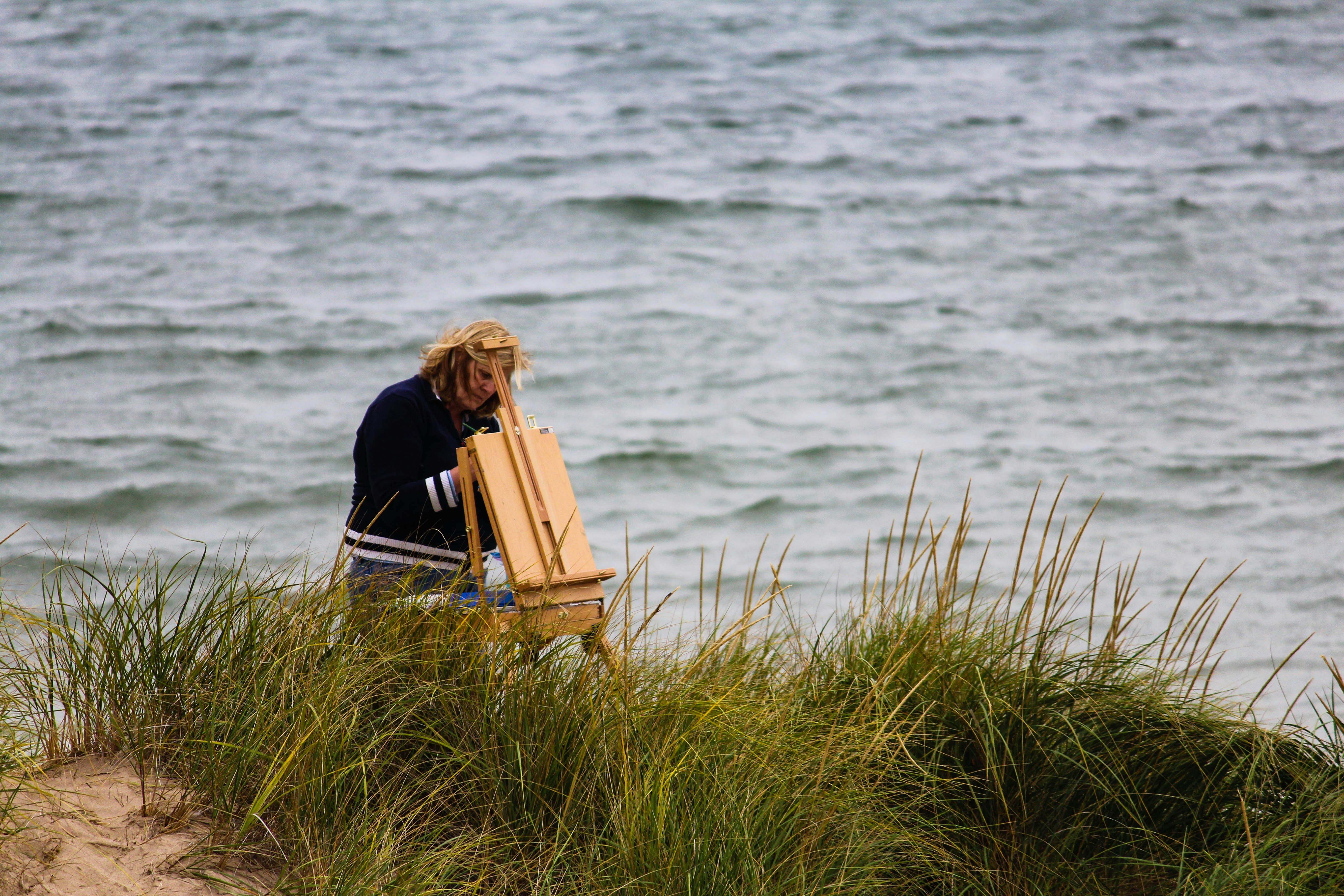 Artist at the Edge of the Sea