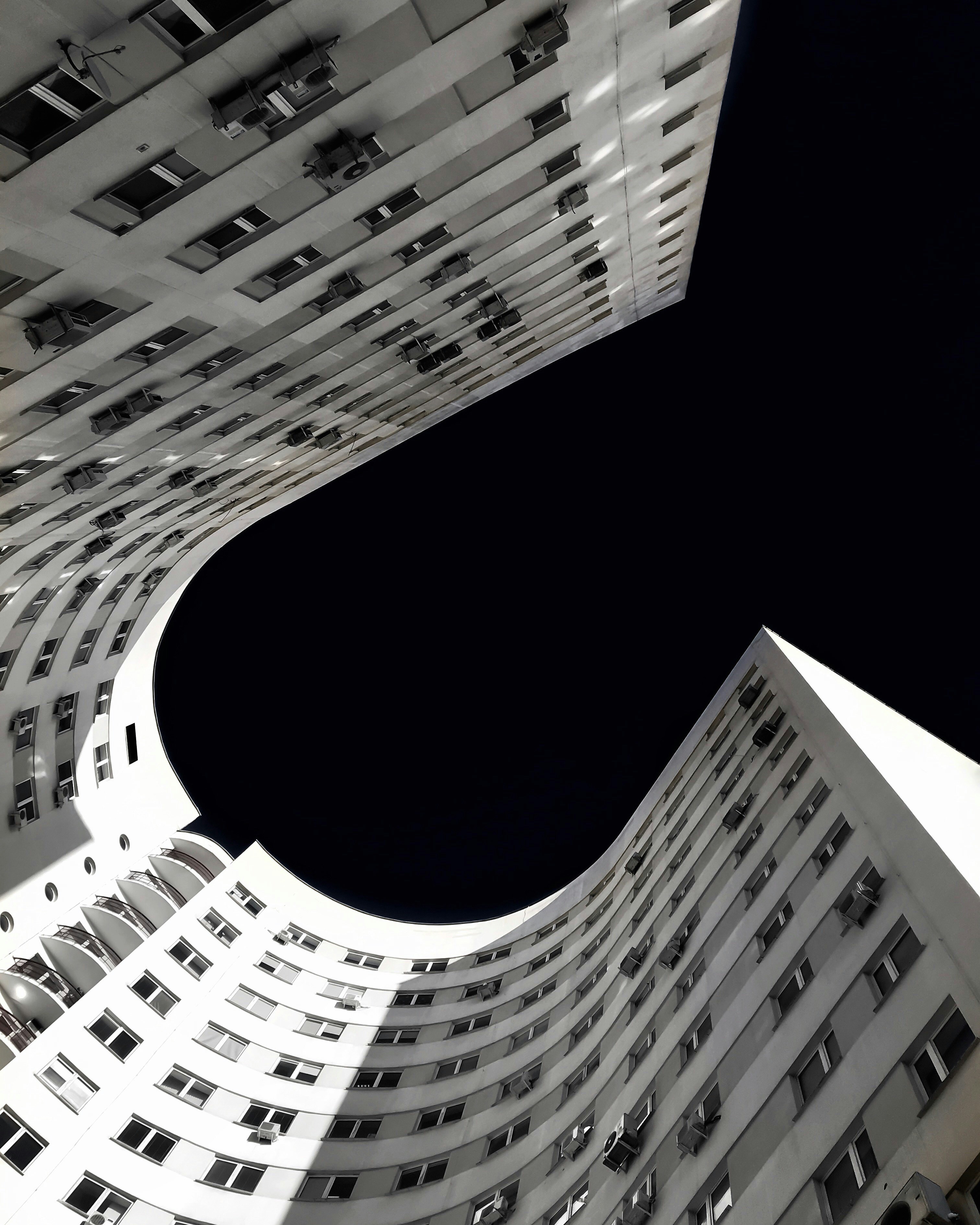 Worm's-eye view photography of architectural building photo – Free ...