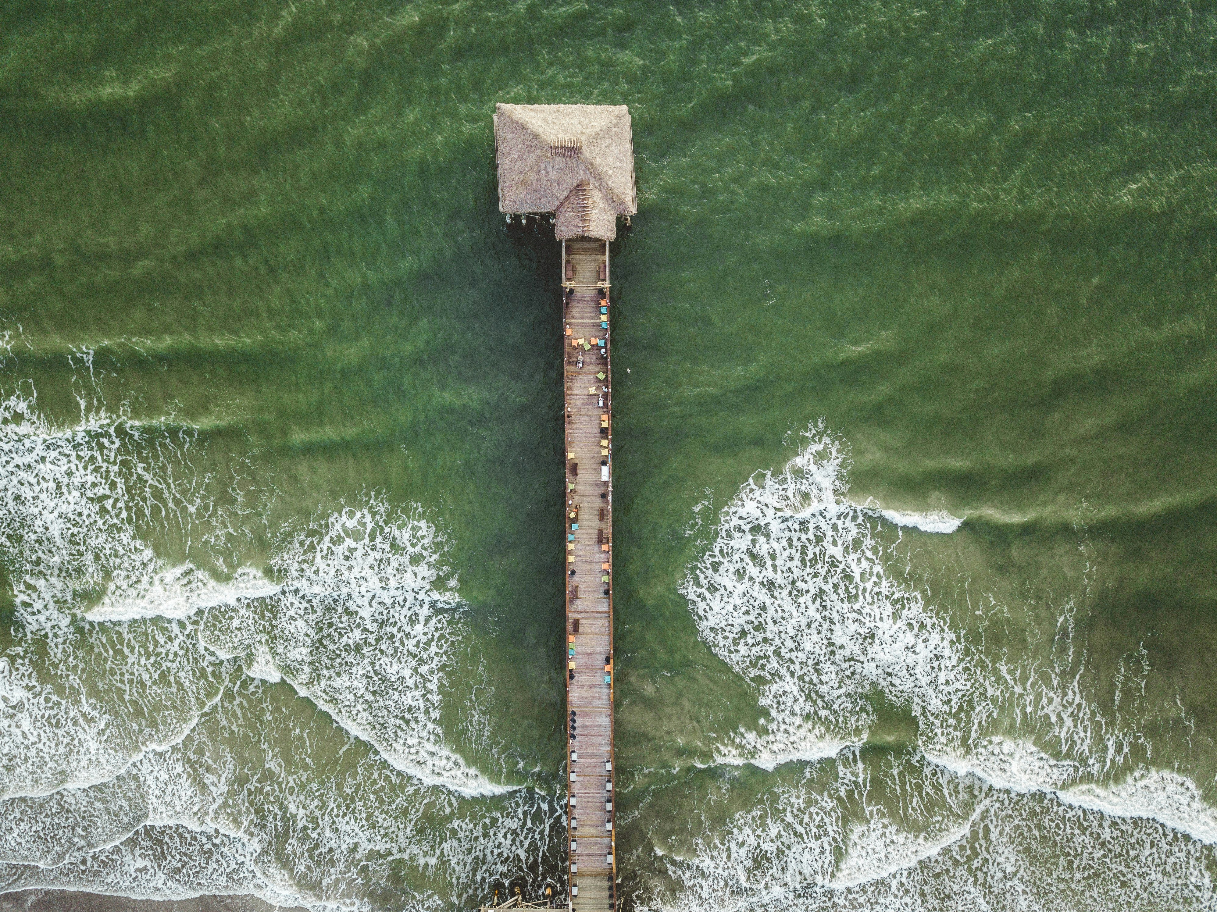 Bird's-eye view of dock photo – Free Building Image on Unsplash