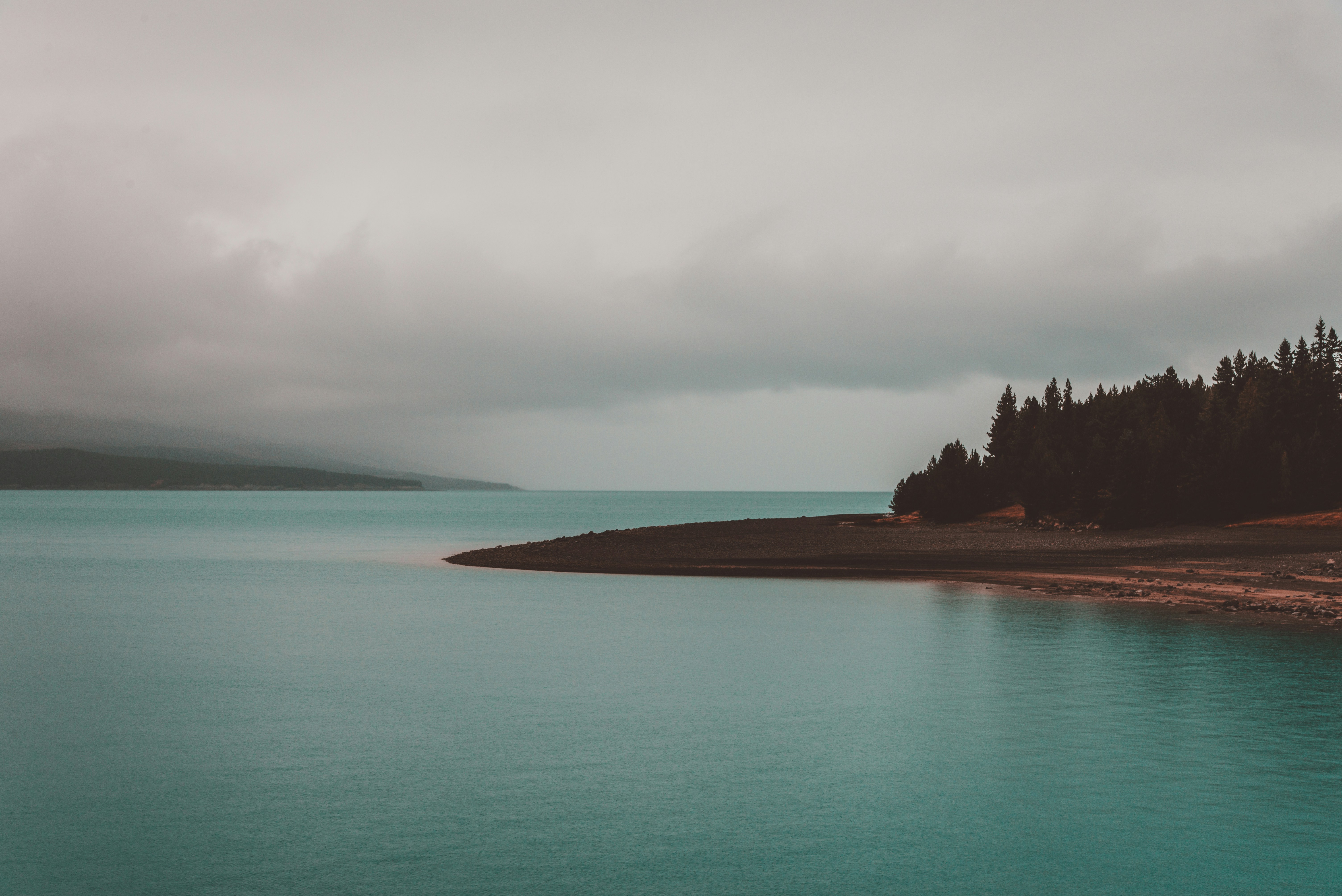Landscape photography of green beach under nimbus clouds photo – Free ...