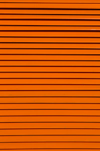 Rhythmic Stripes of Vibrant Orange