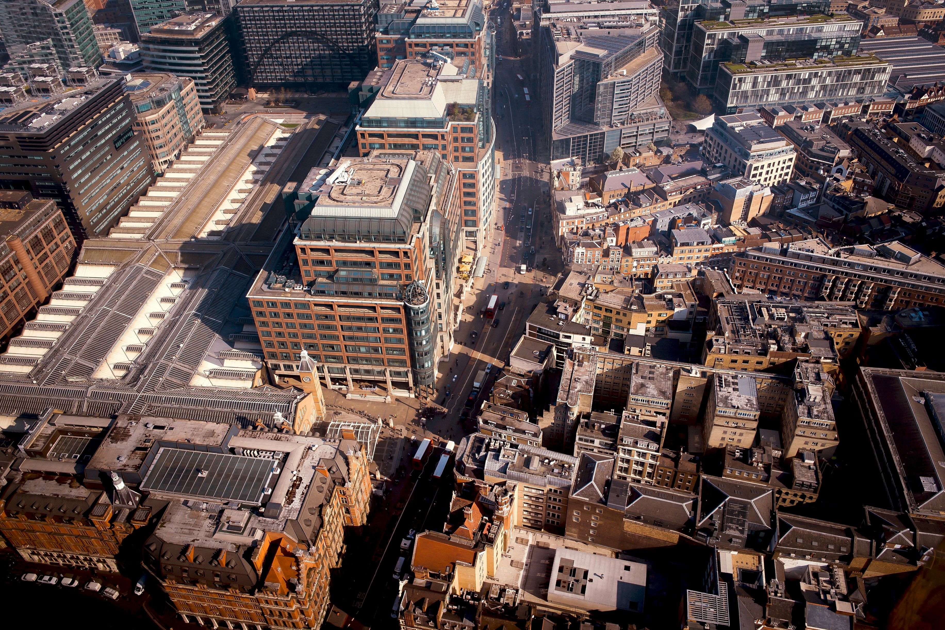 Bird's eye view of high-rise buildings photo – Free Building Image on ...