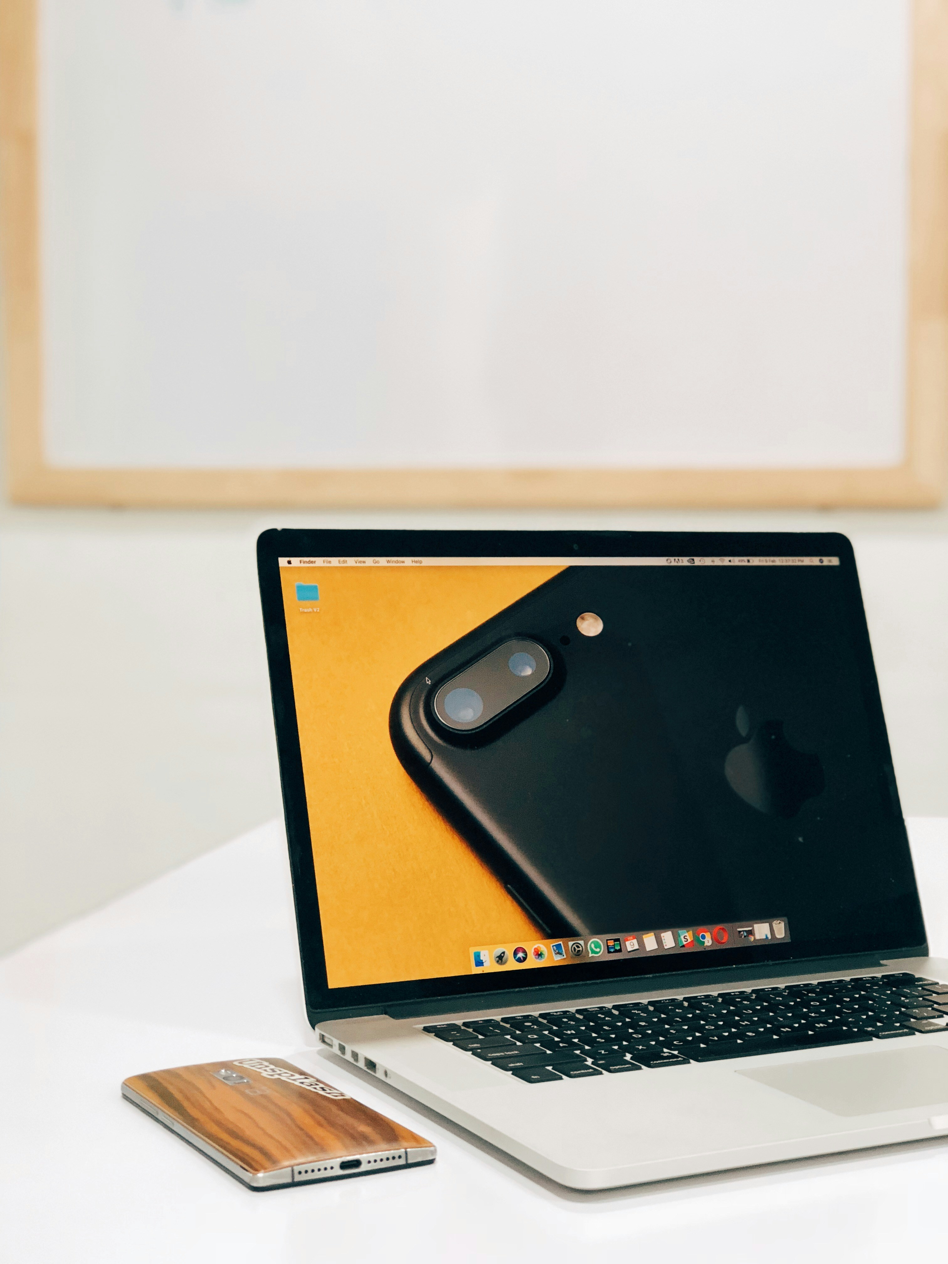 MacBook Pro on table photo – Free Laptop Image on Unsplash