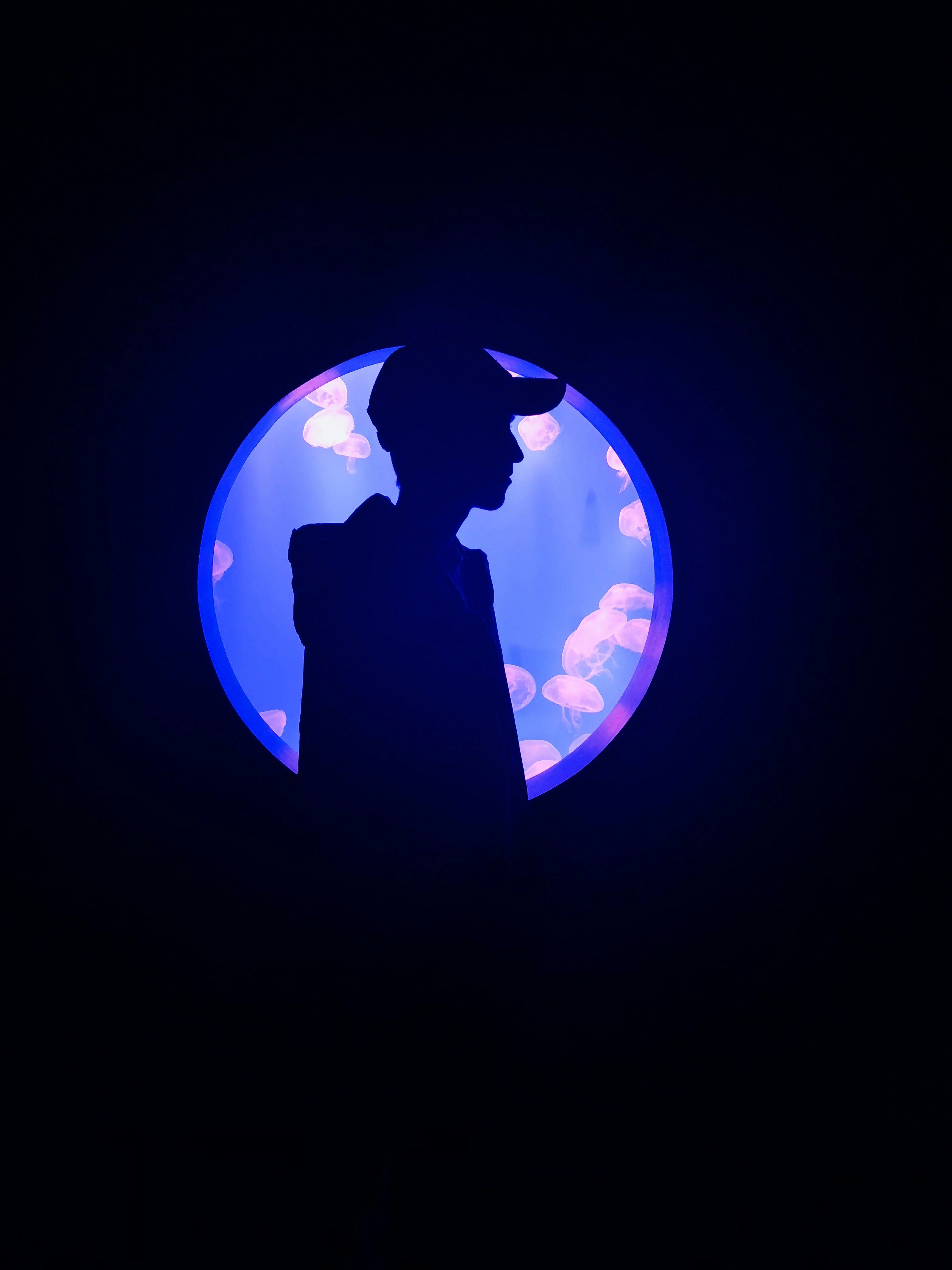We were going through an aquarium and I spotted this tank. I got in front of the circular tank and told my friend to take the shot. This photo makes me feel a sense of being alone, not in a bad way. In a way of self realization and self potential.