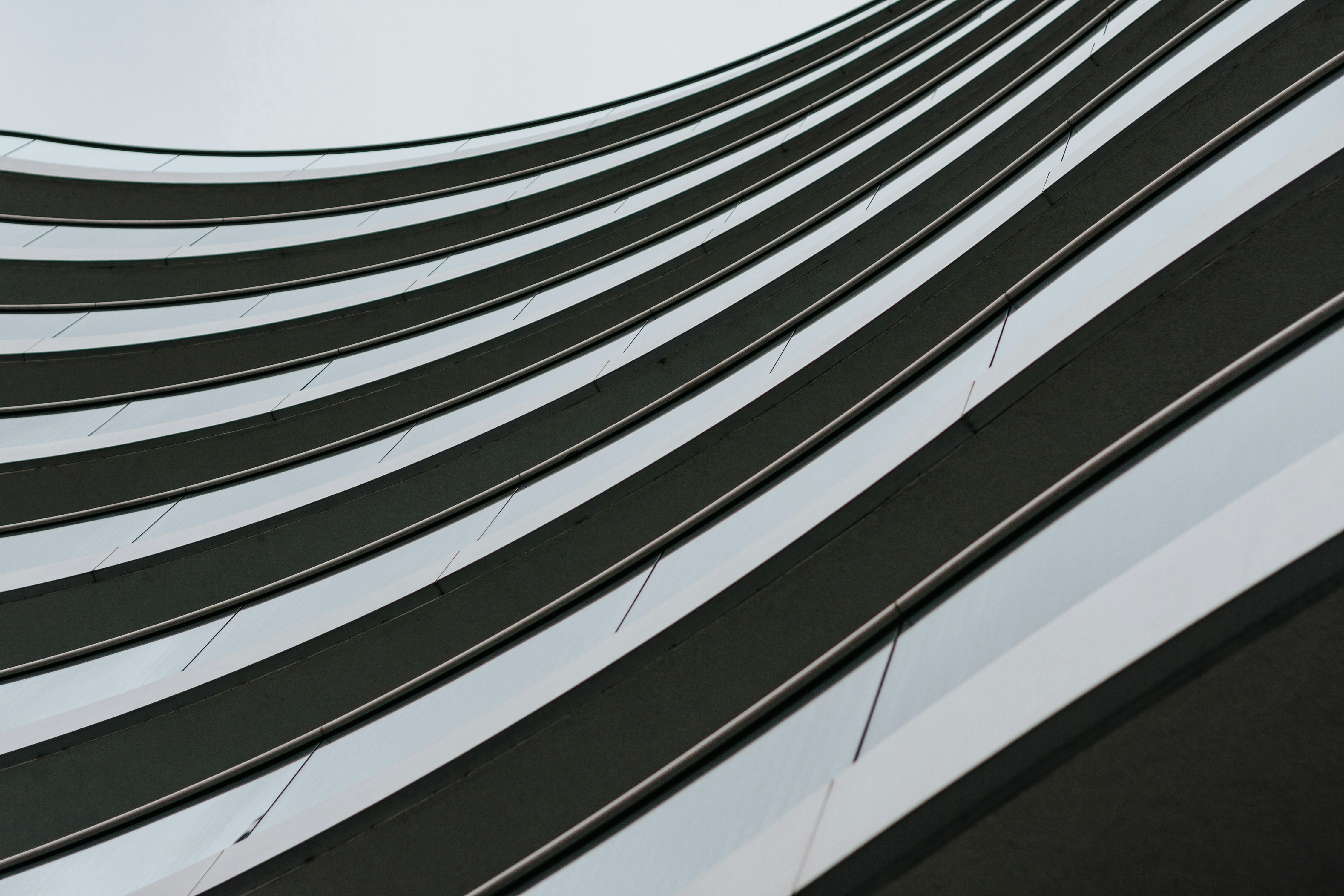 Impressive architecture spotted on a walk in Battersea, London. | white and black digital wallpaper