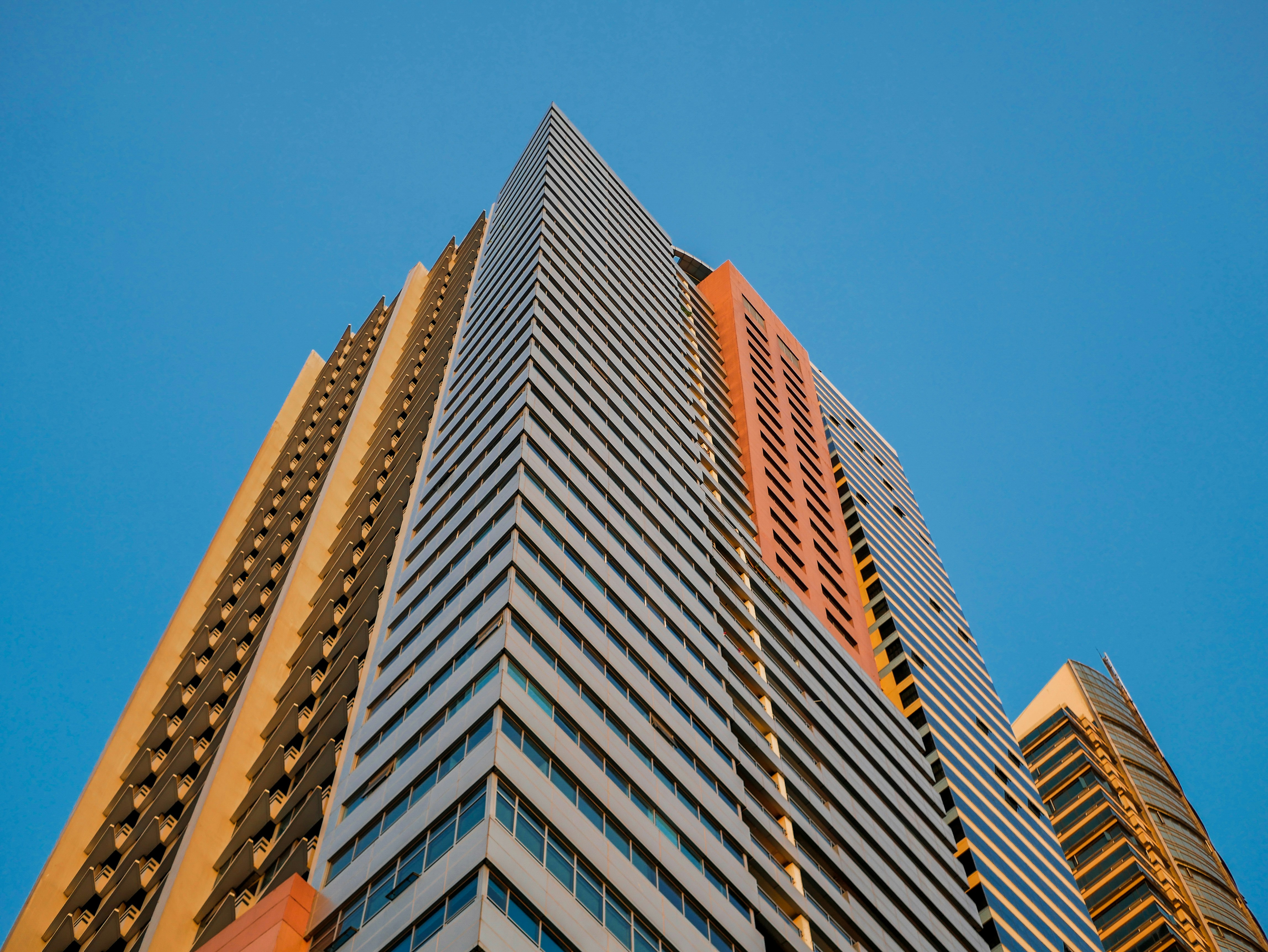 Ant view of gray and beige concrete buildings photo – Free Manila Image ...