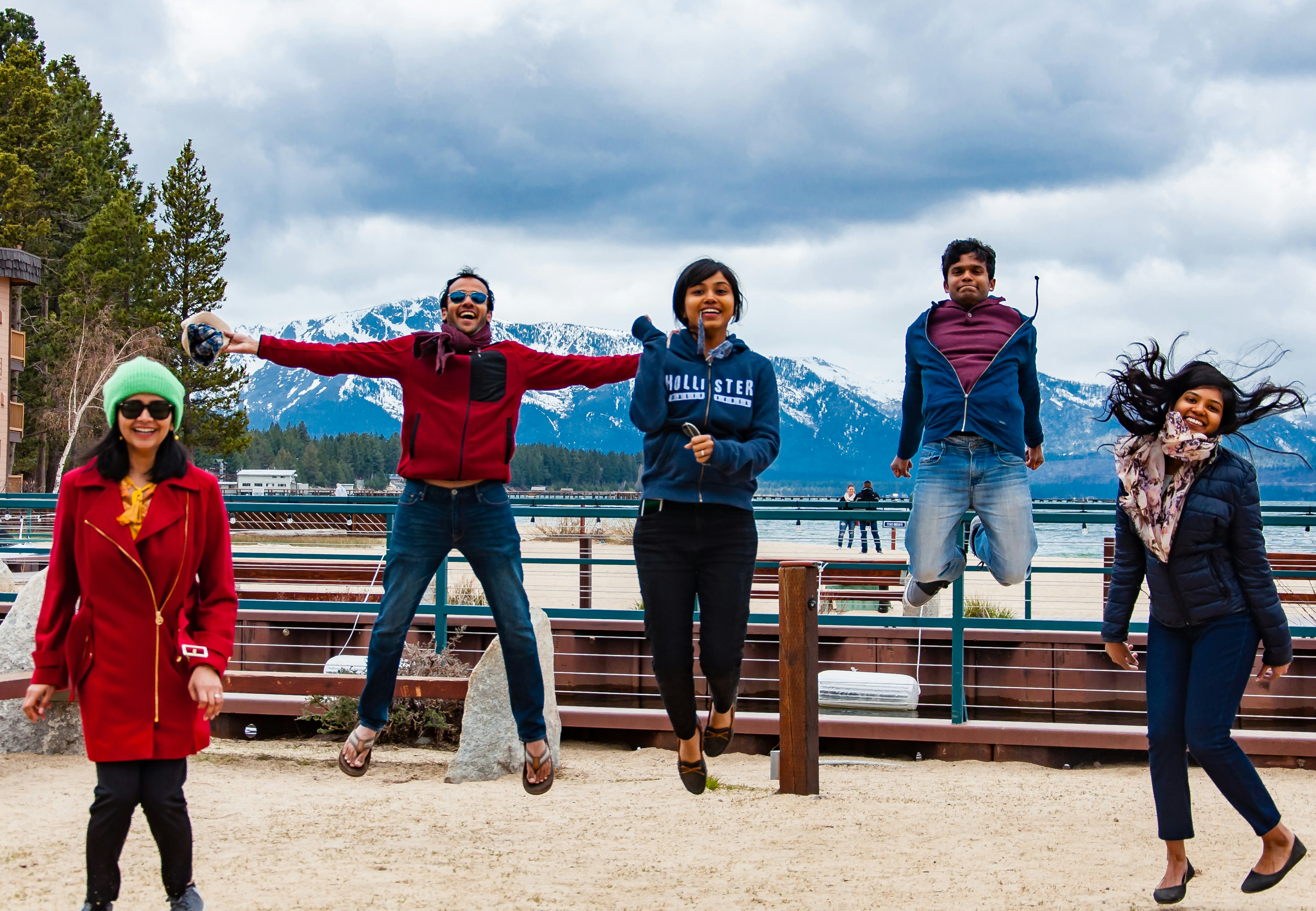 Joyful Moments at Lake Tahoe