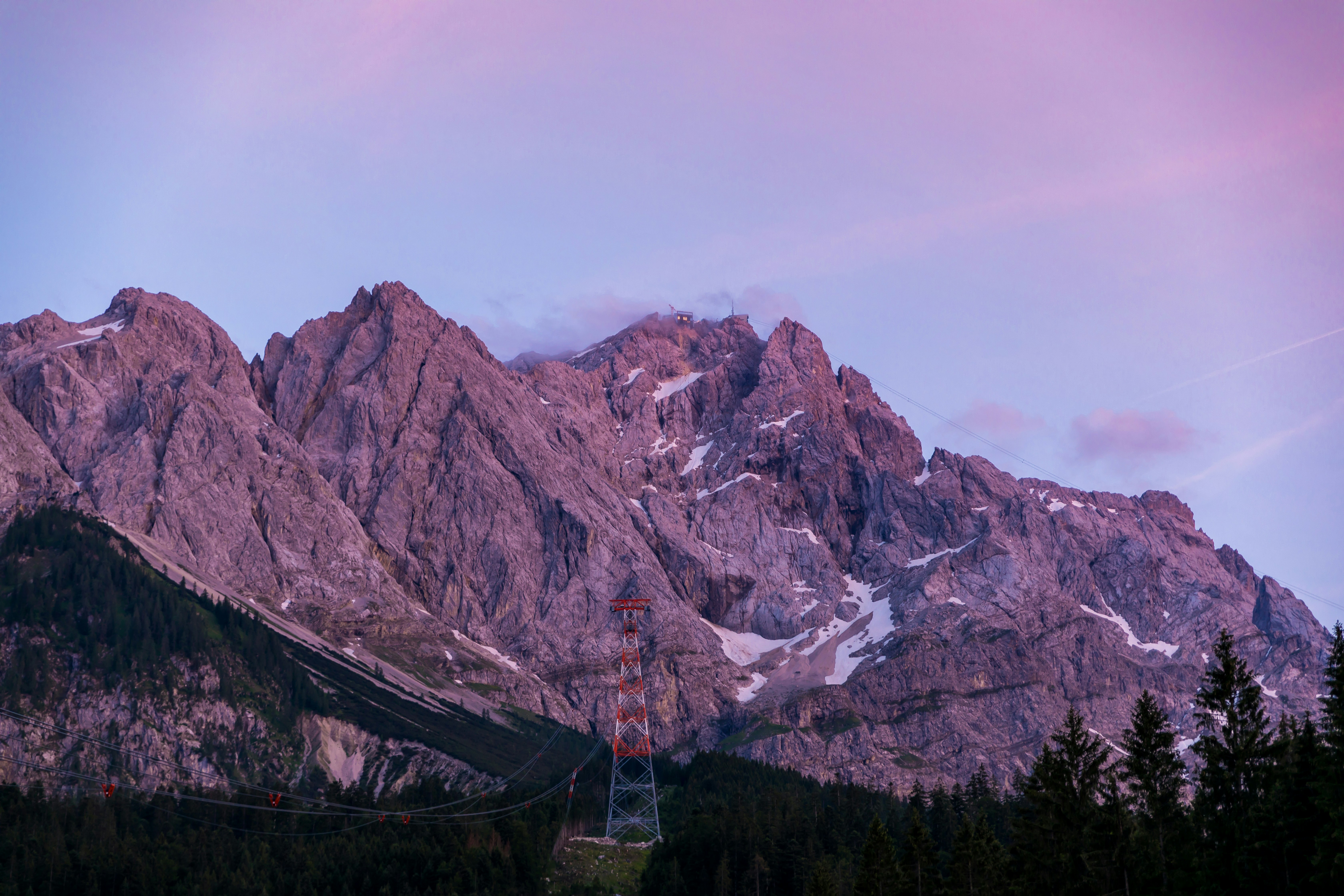 Photo of grey rocky mountain under cloudy blue sky photo – Free Eibsee ...