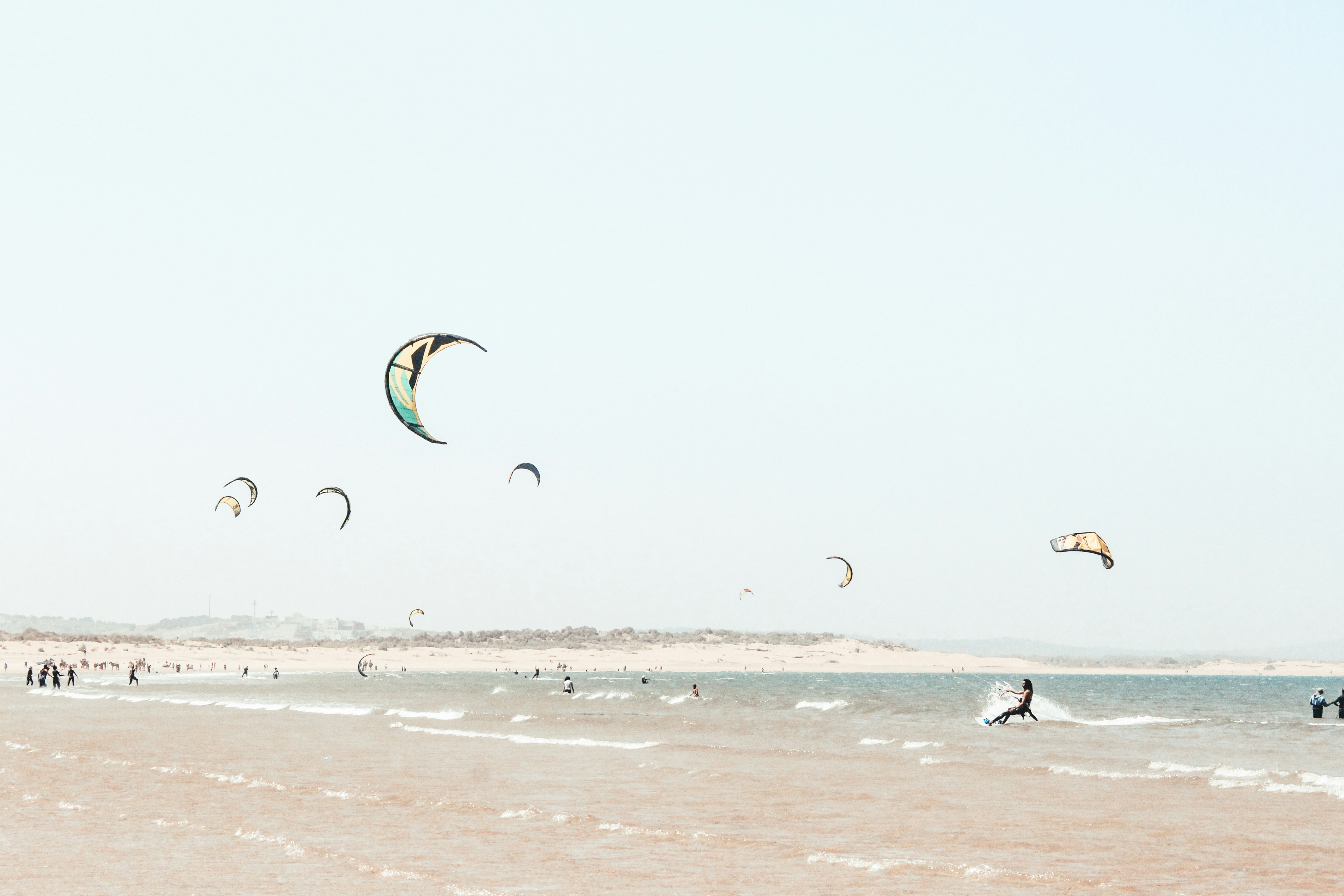 Person surfing with glider during daytime photo – Free Essaouira Image ...
