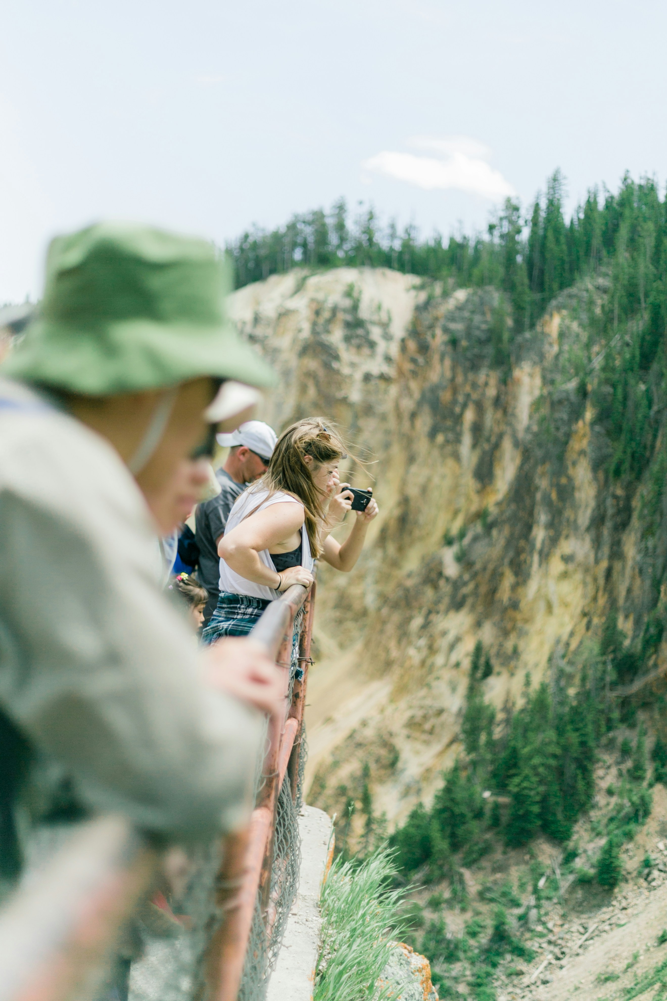Rimside Focus: A Photographer at the Canyon Overlook