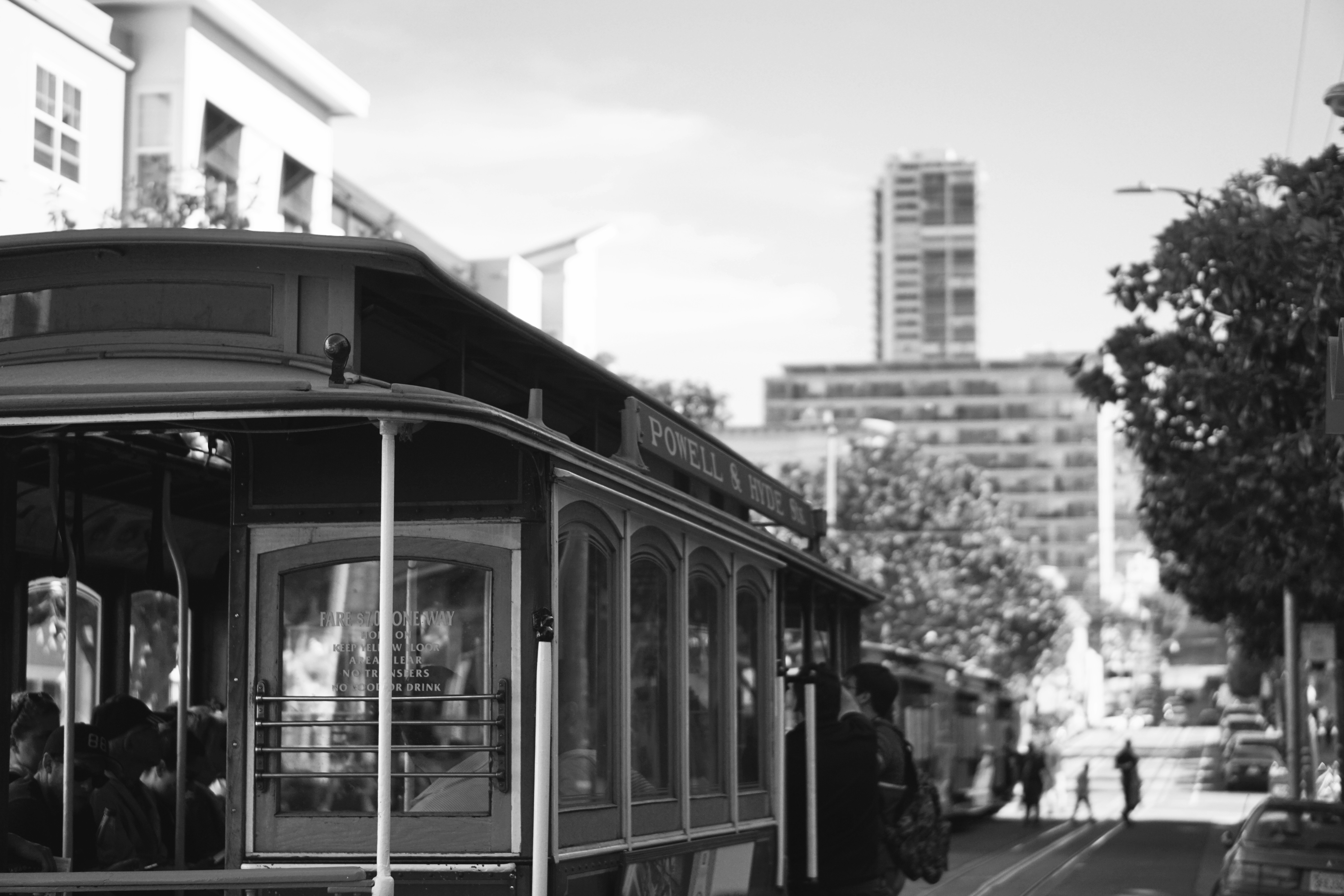 Grayscale photography of bus photo – Free San francisco Image on Unsplash
