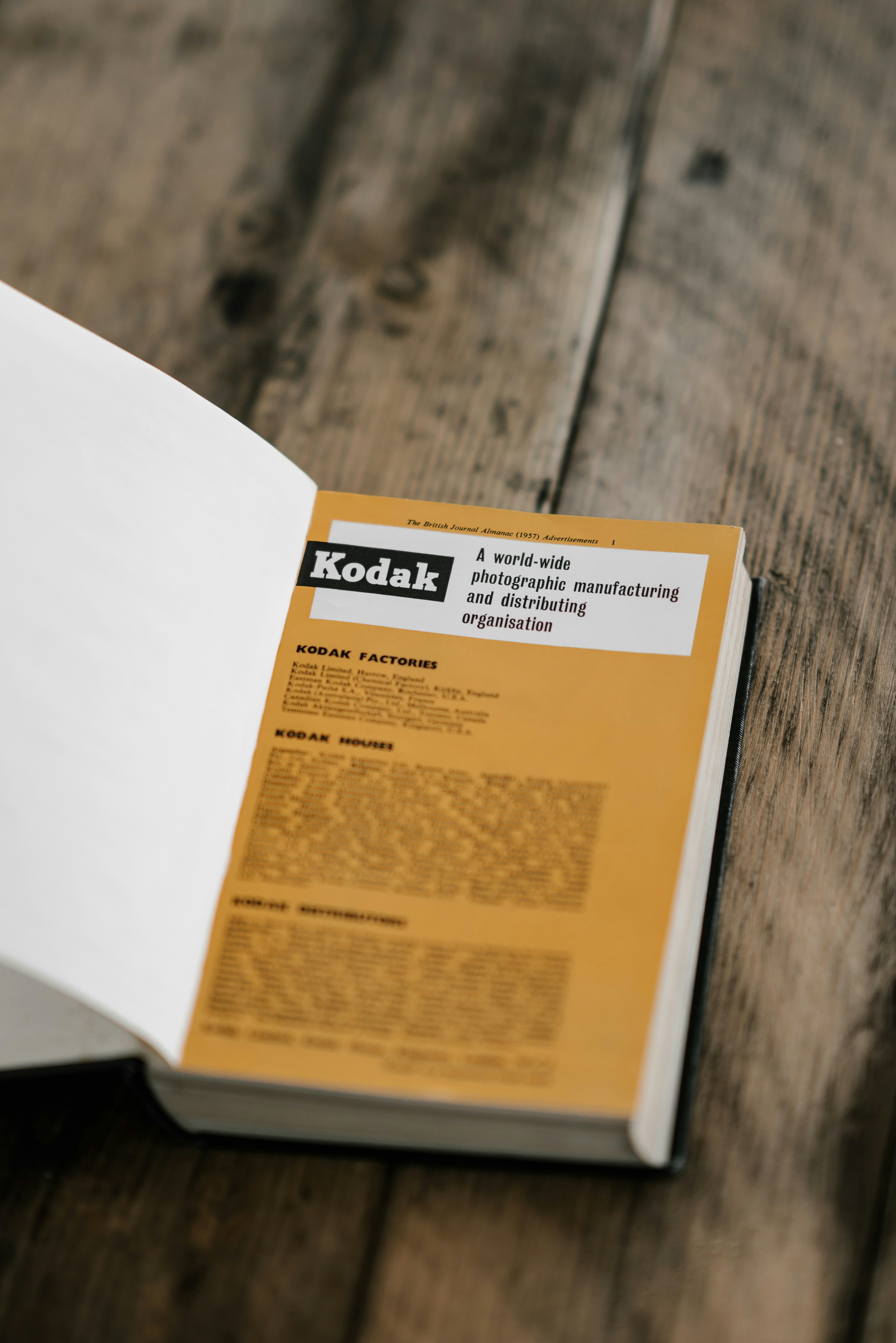 Closeup photo of Kodak book photo – Free Text Image on Unsplash