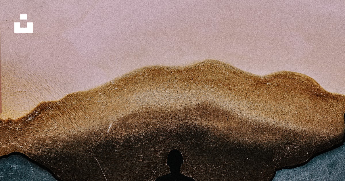 명상 자세로 앉아있는 남자의 그림 사진 Unsplash의 무료 텍스처 이미지