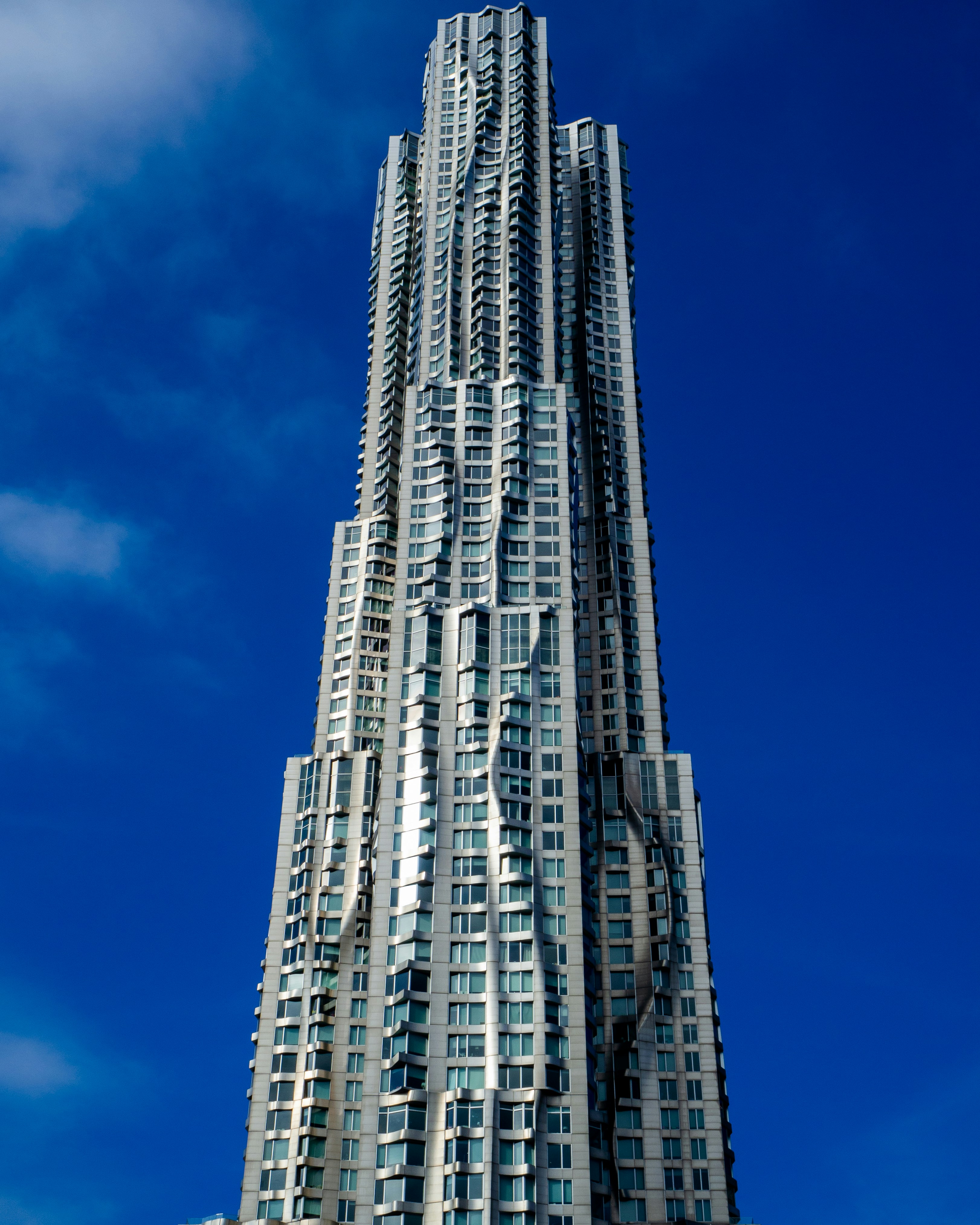 Low angle photo of gray high rise building photo – Free New york by ...