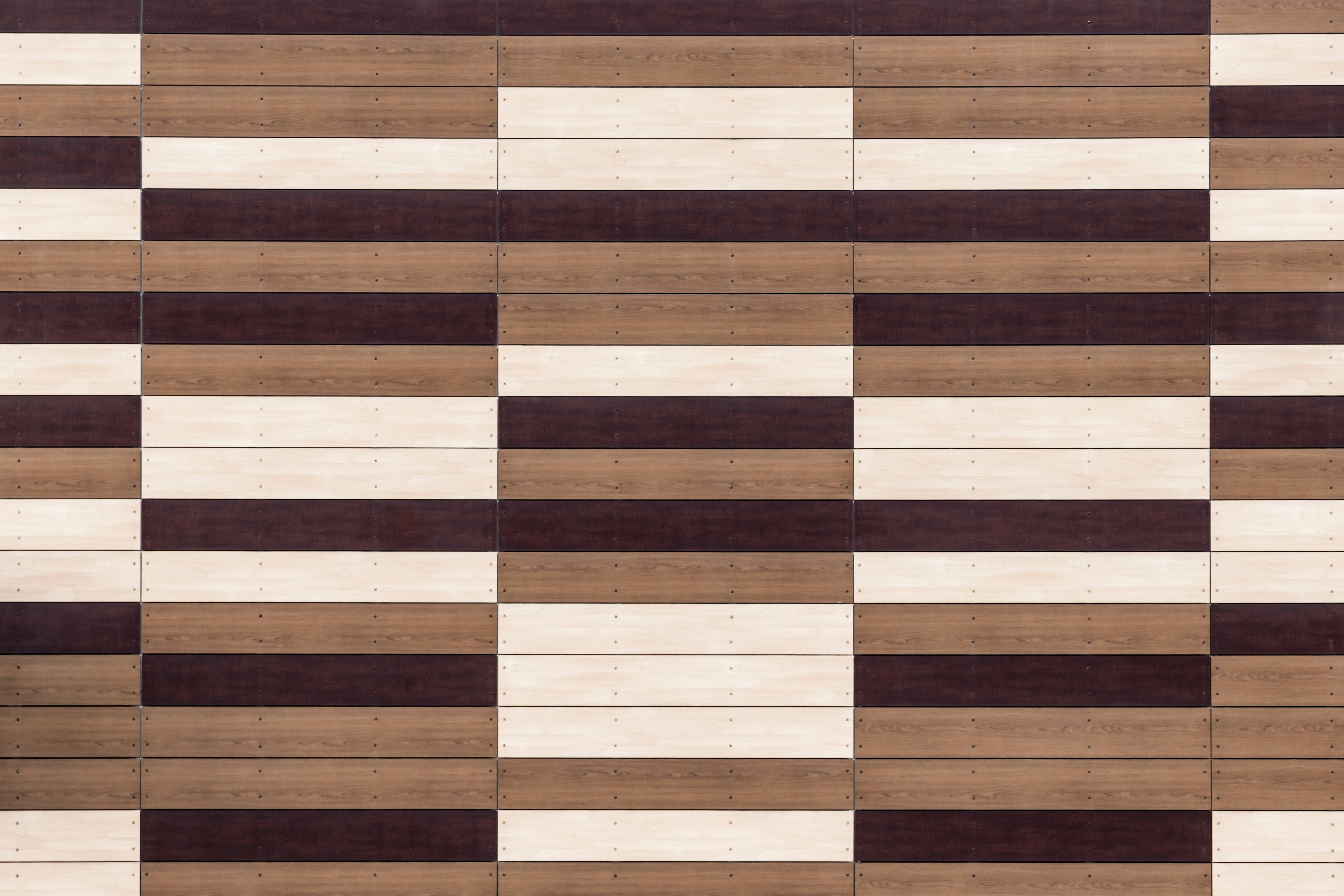 Timber Grid: A Warm Geometric Quilt of Planks