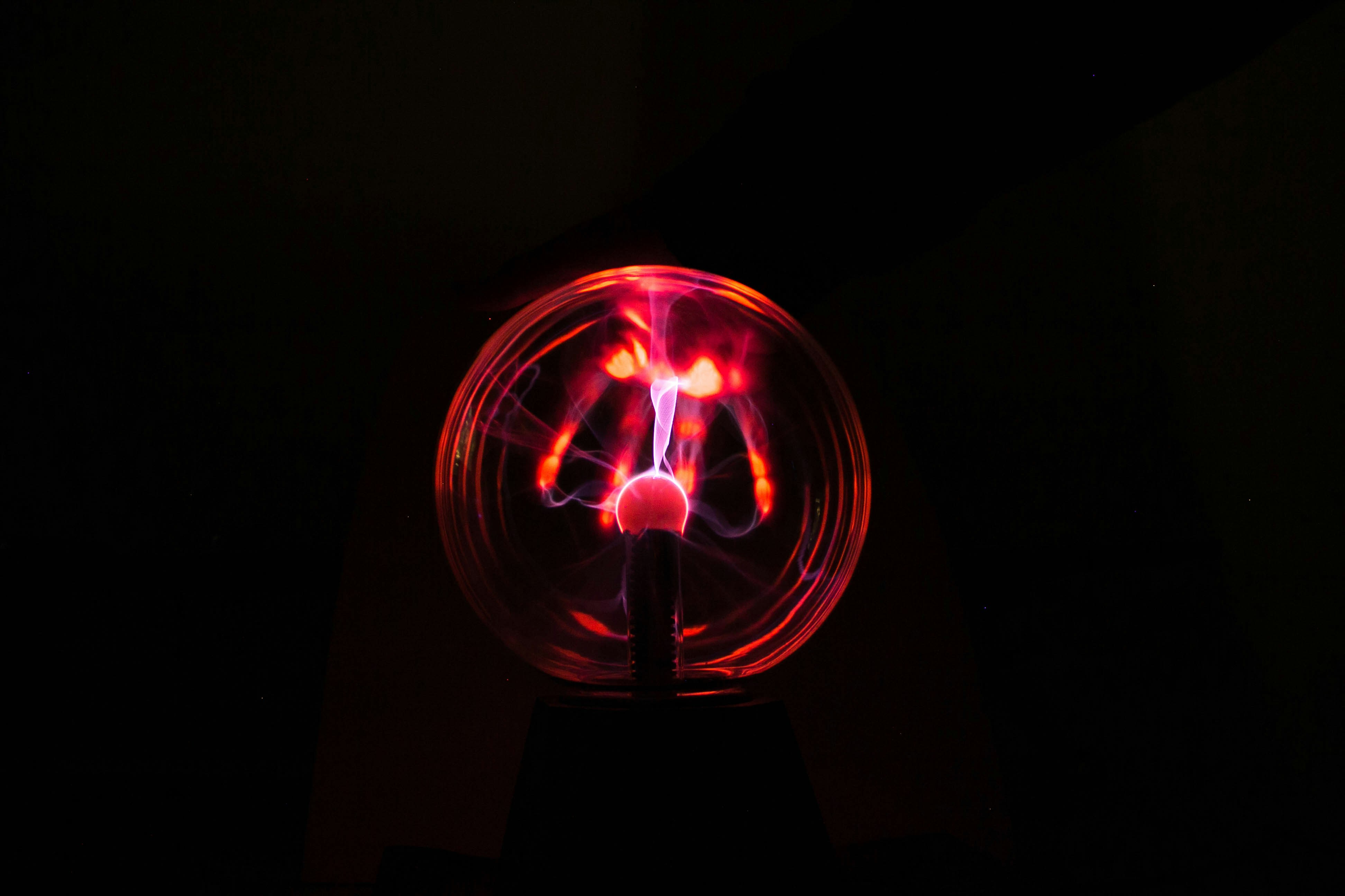 Red plasma ball photo – Free Light Image on Unsplash