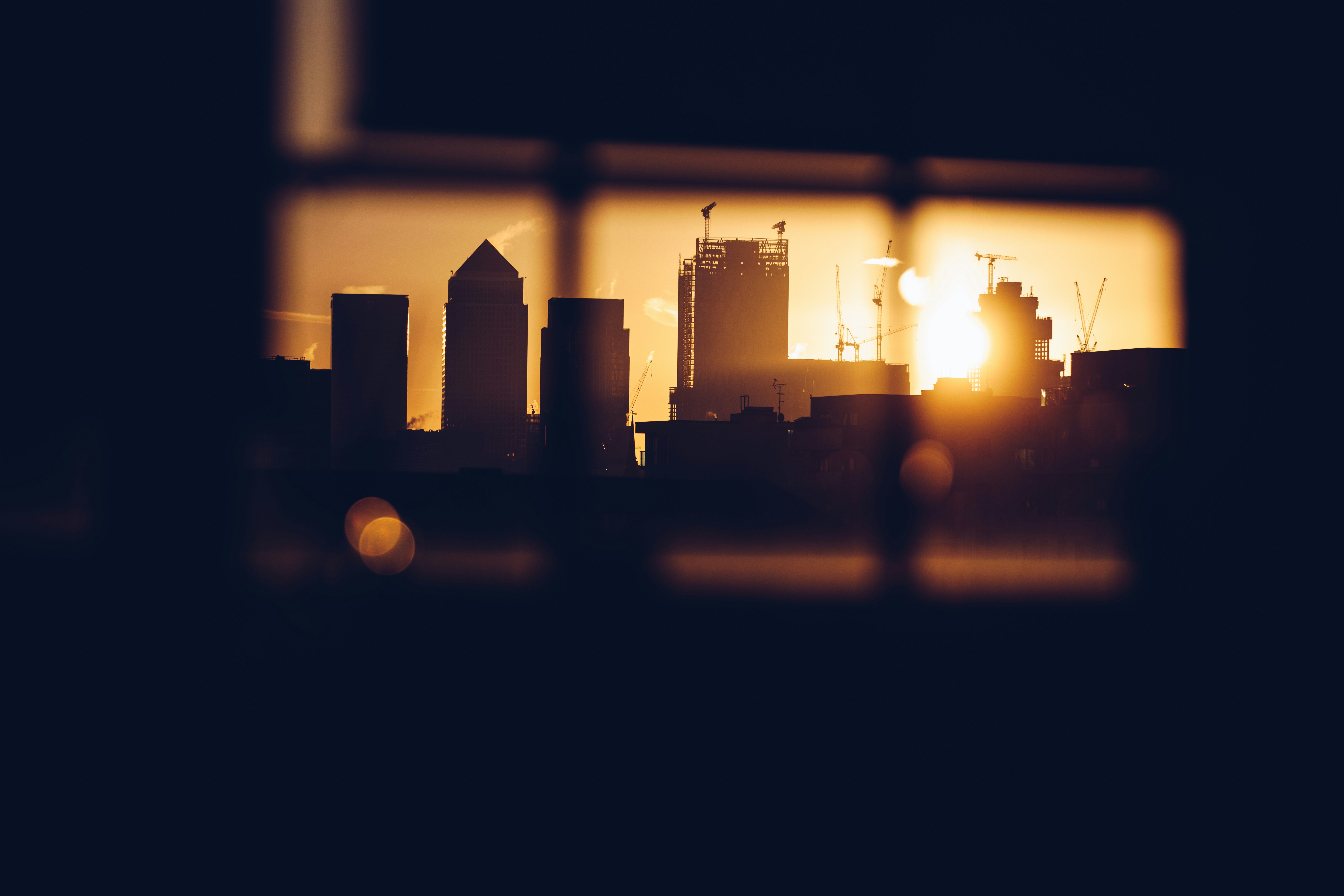 A view of a city through a window photo – Free London Image on Unsplash